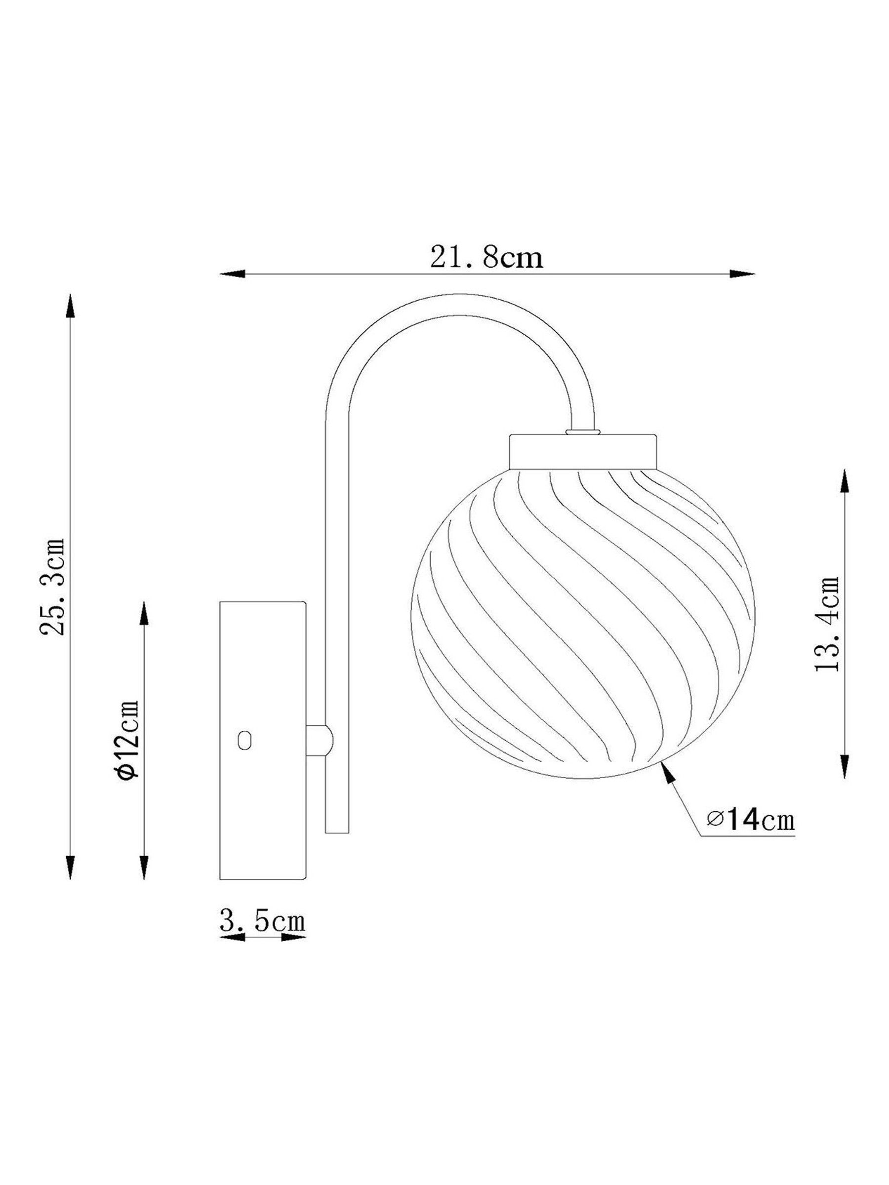 Buy Amber Orange Freya Rechargeable Wireless Wall Light from the Next ...