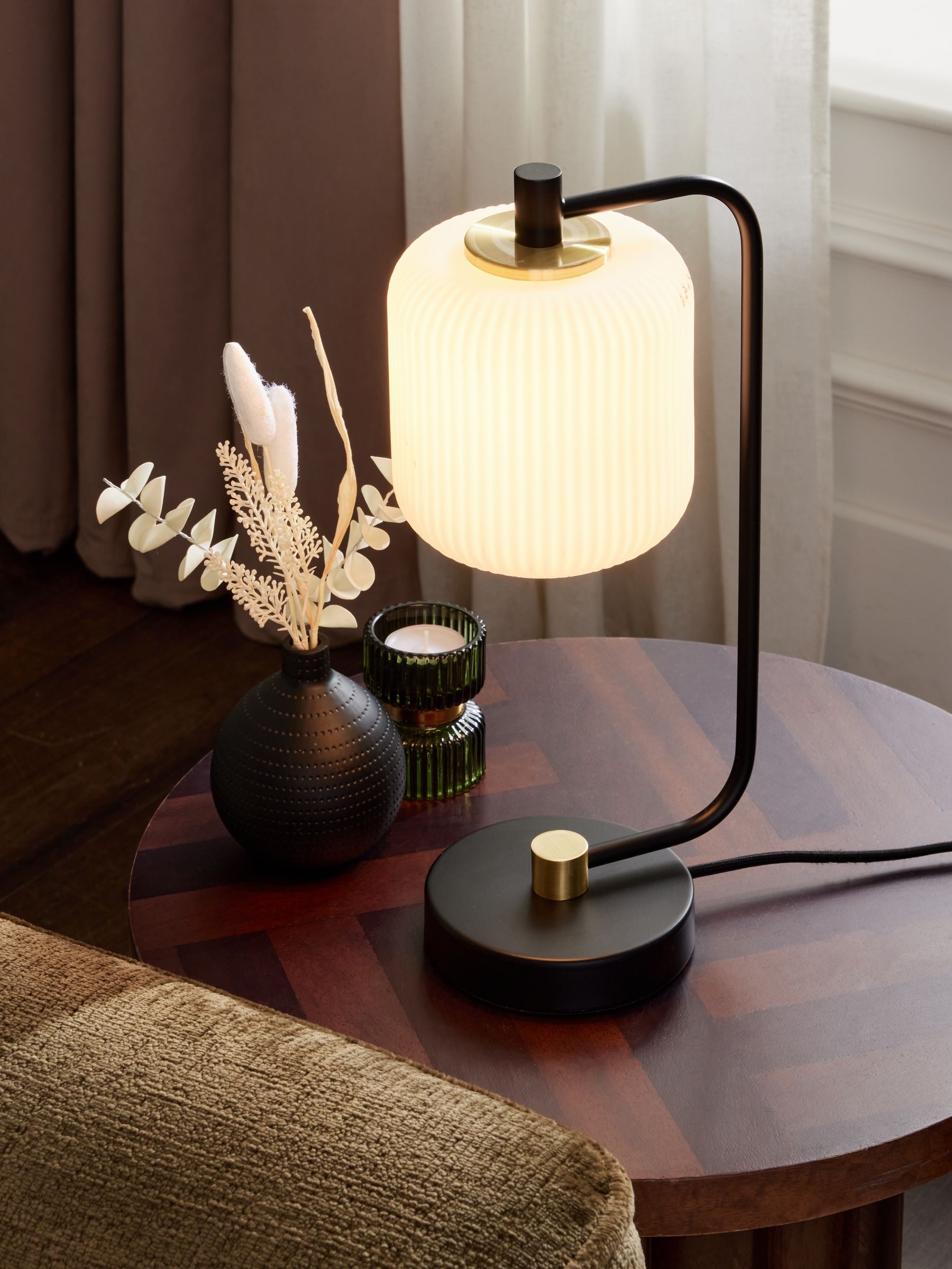 Buy Black Ryker Touch Table Lamp from the Next UK online shop