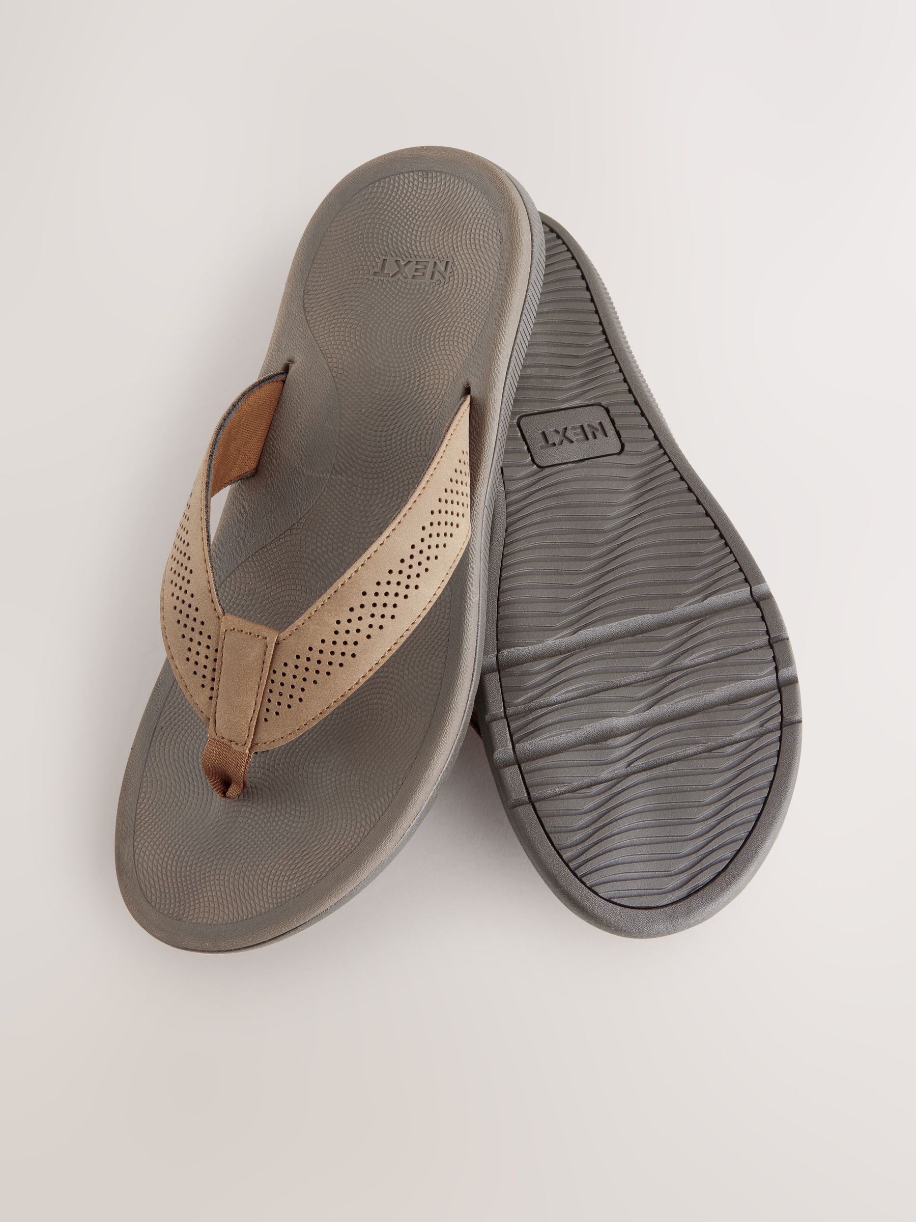 Buy Brown Sporty Toe Post Sandals from the Next UK online shop