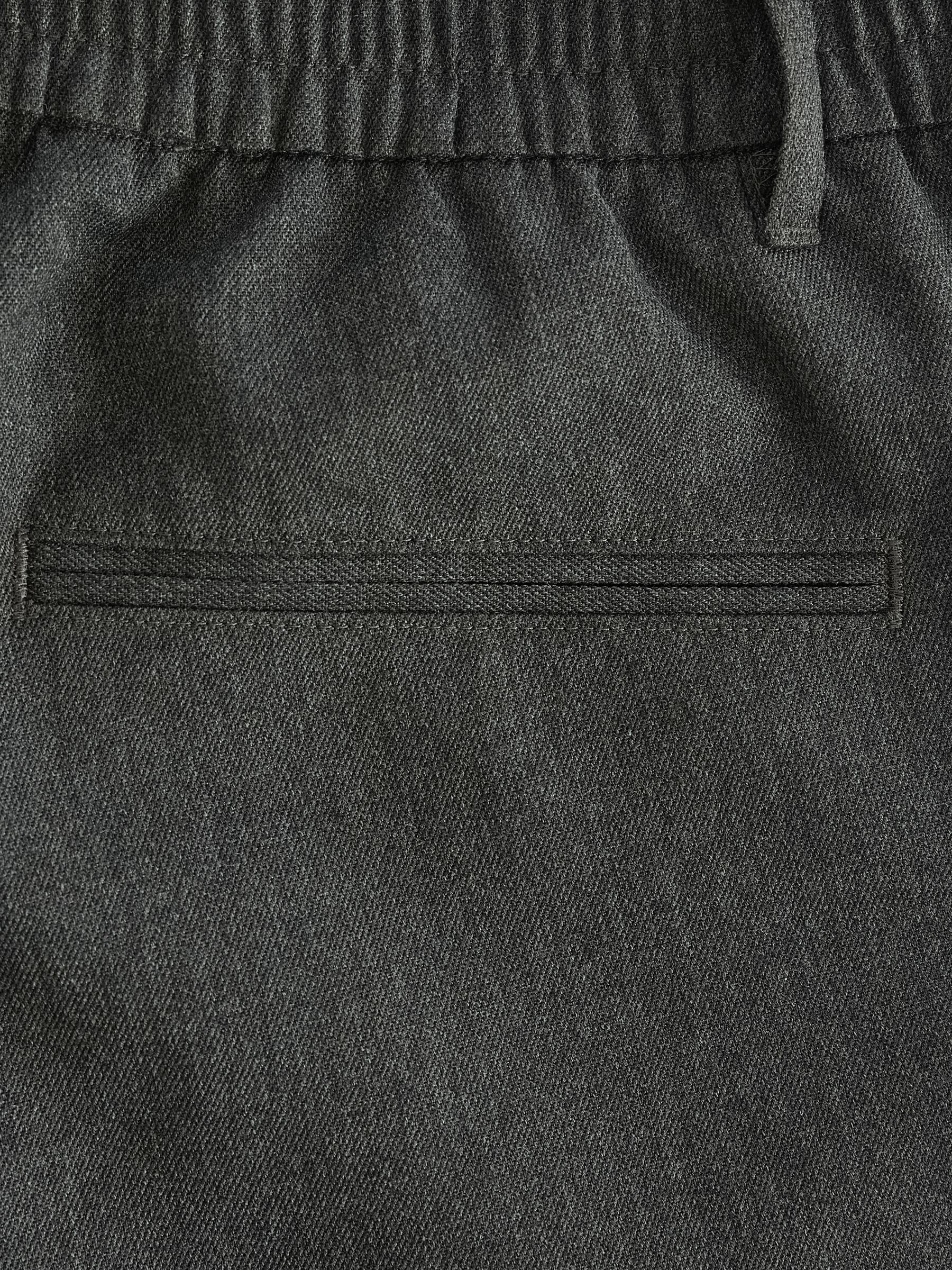 Buy Grey Elasticated Waist Plain Front Smart Joggers from the Next UK ...