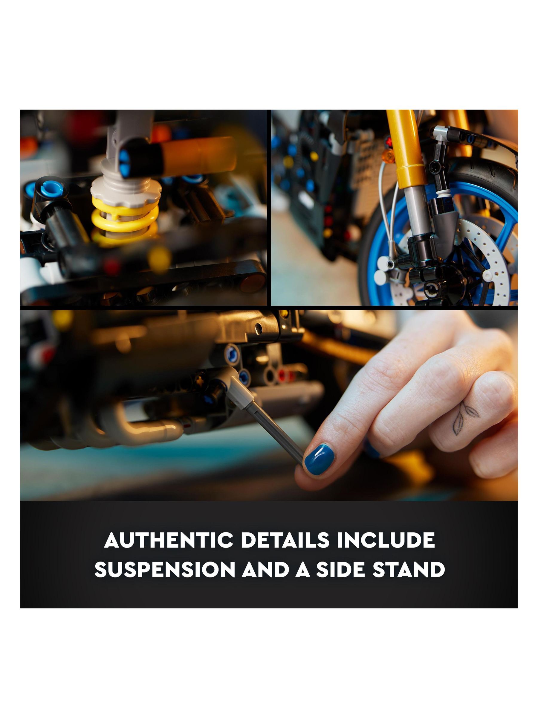 Buy LEGO Technic Yamaha MT10 SP Motorbike Model Adult Set 42159 from ...