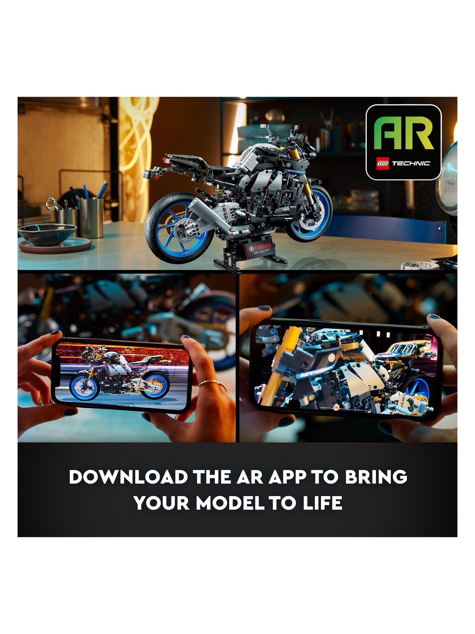 Buy LEGO Technic Yamaha MT10 SP Motorbike Model Adult Set 42159 from ...