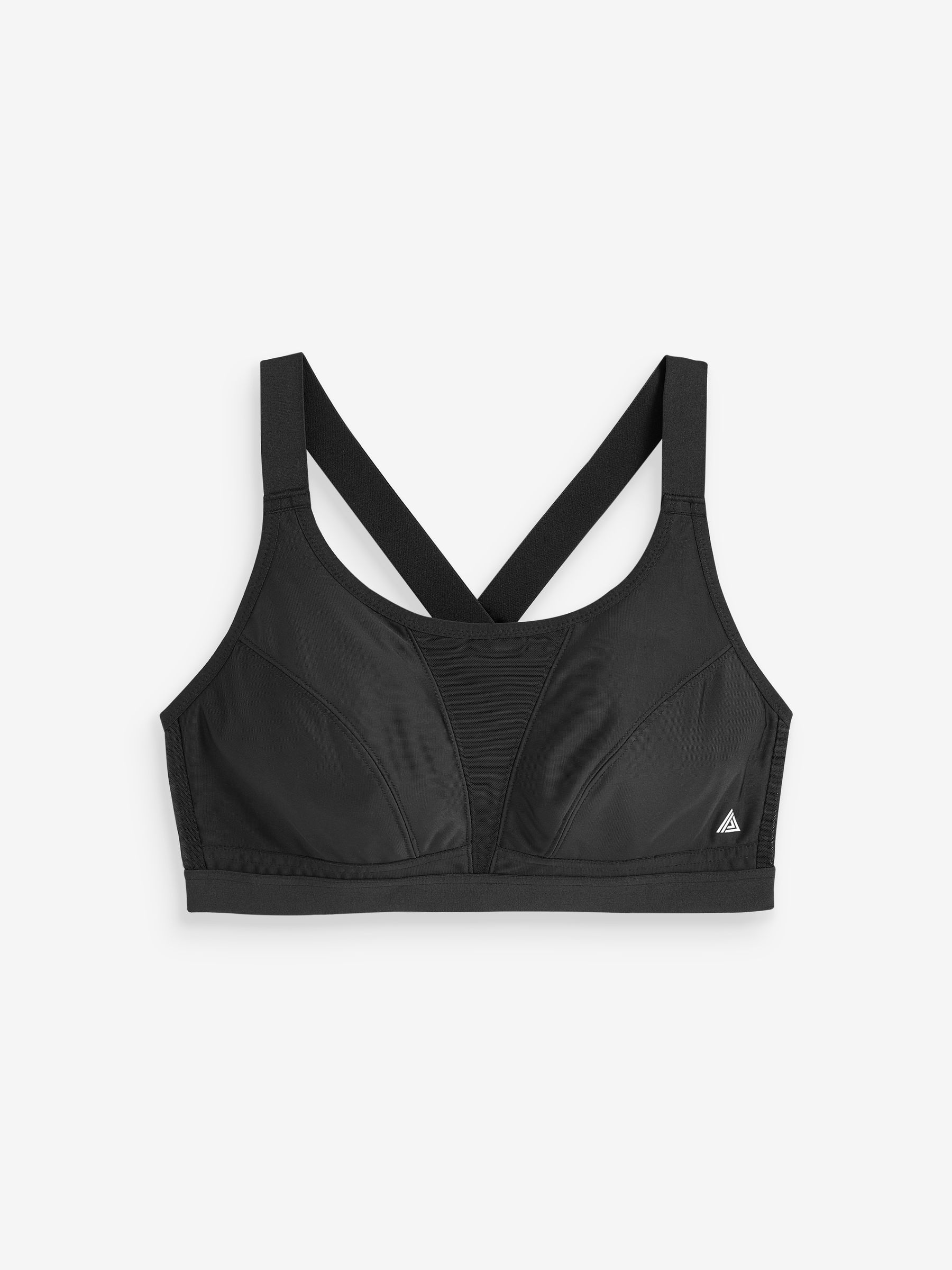 Buy Red/Black Active Sports High Impact Dry Tech Crop Tops 2 Pack from ...