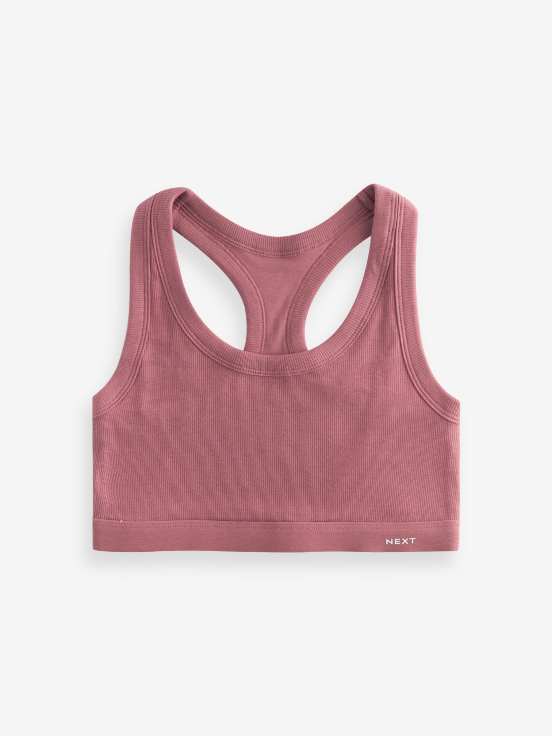 Buy Black/Rose Pink/White Ribbed Cotton Ultimate Comfort Crop Tops 3 ...