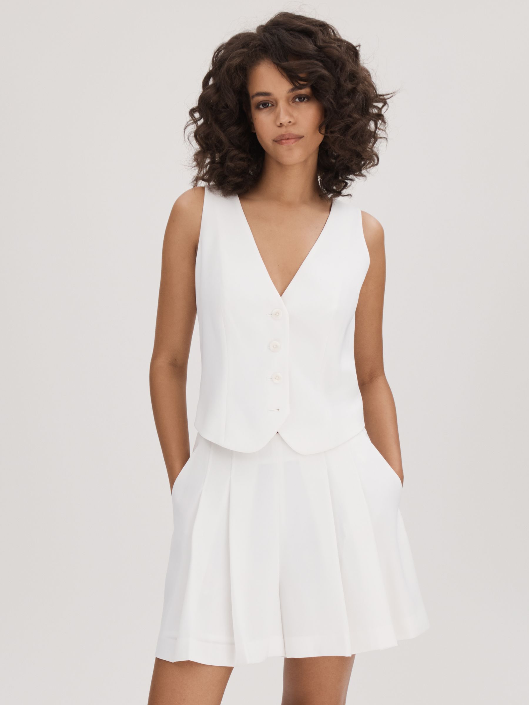 Buy Florere High Rise Pleated Shorts from the Next UK online shop