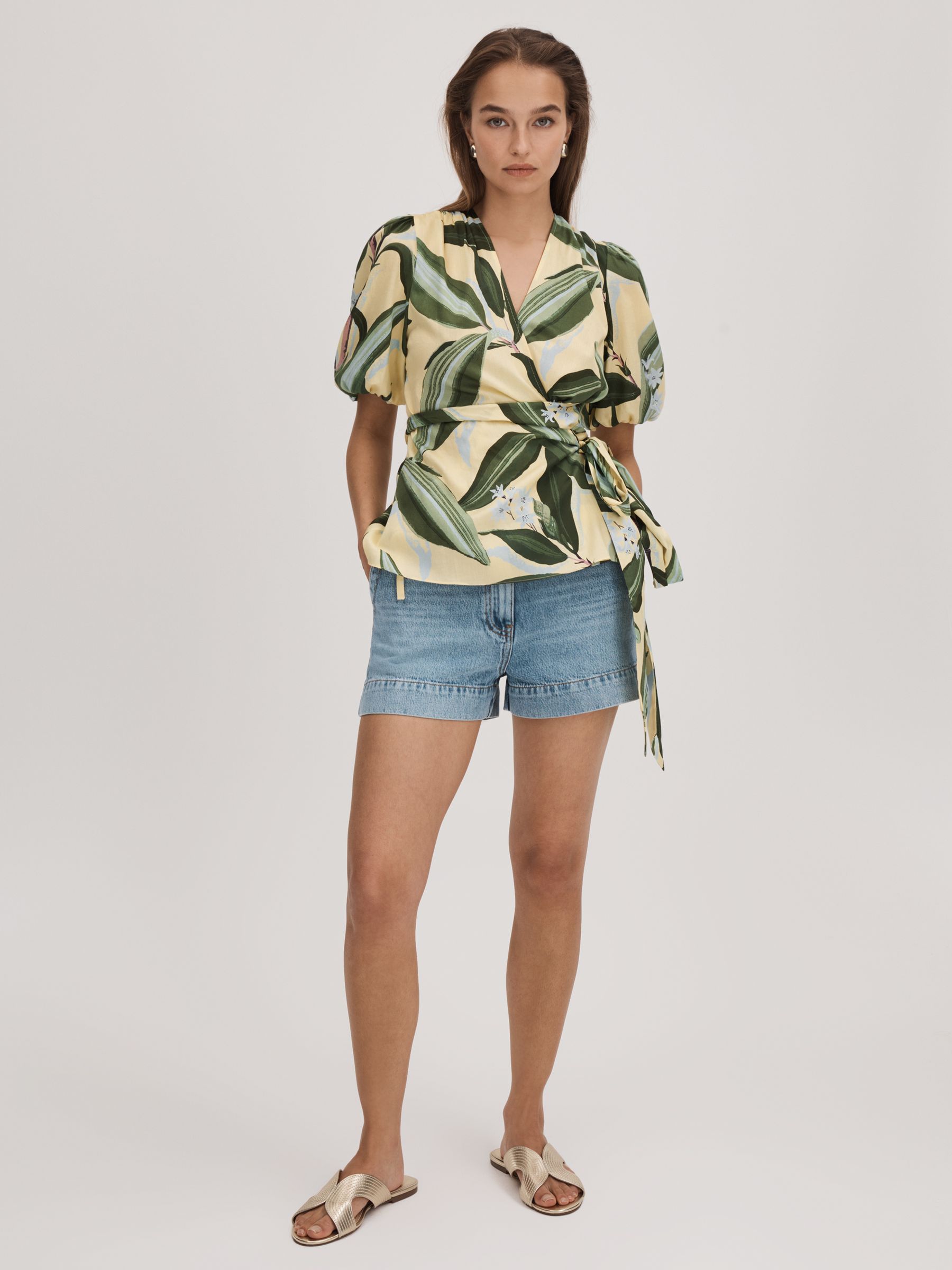 Buy Florere Printed Wrap Blouse from the Next UK online shop