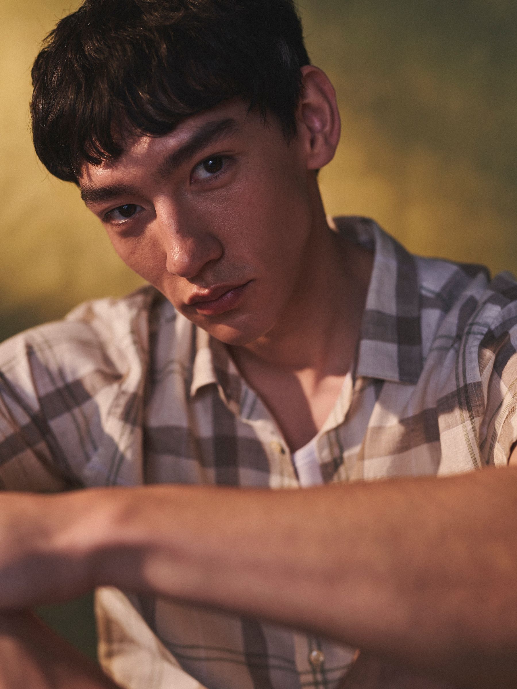 Buy Barbour® Stone Croft Tartan Check Short Sleeve Linen Mix Shirt from ...