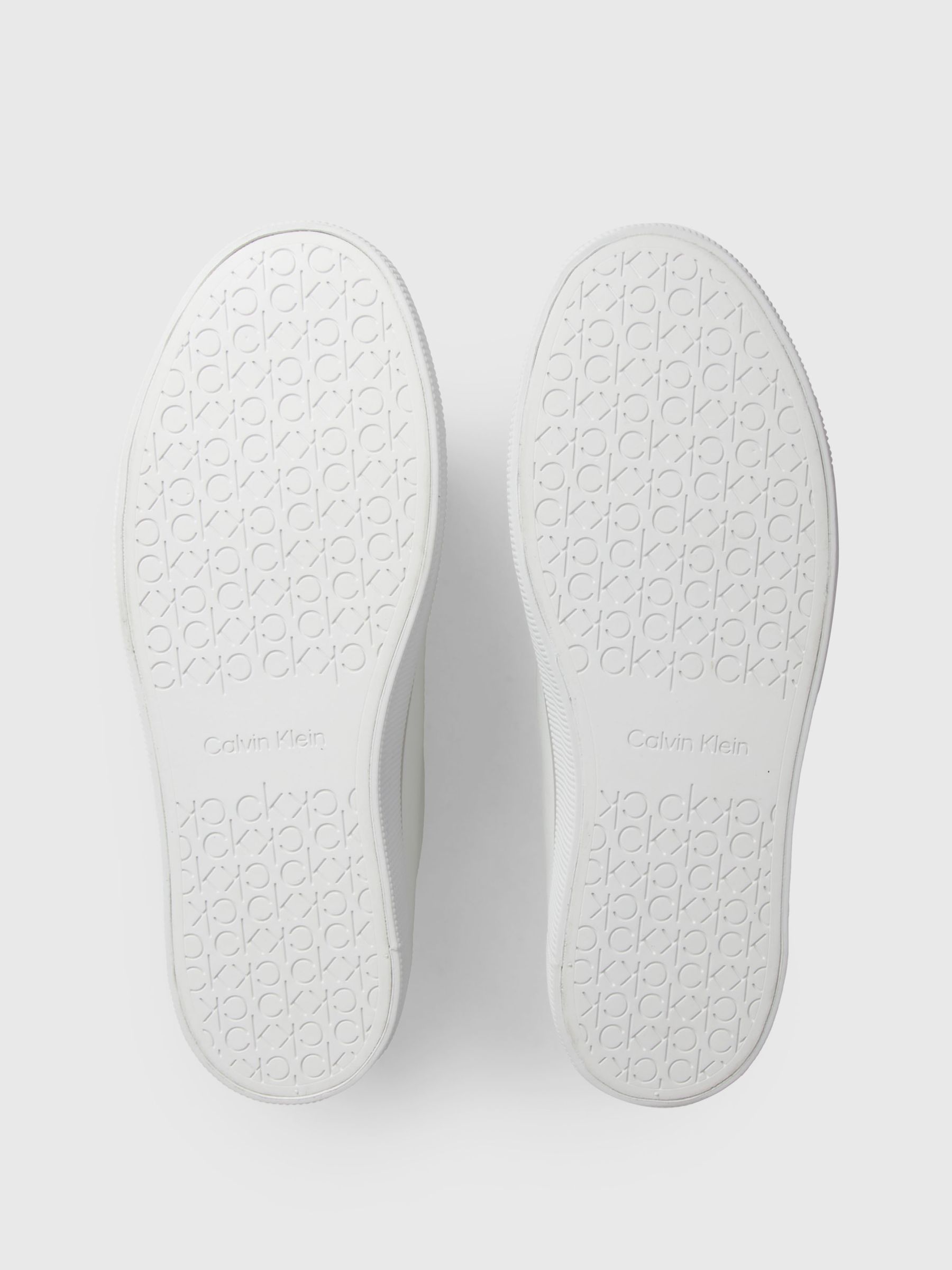 Buy Calvin Klein White Vulcanised Diamond Trainers from the Next UK ...