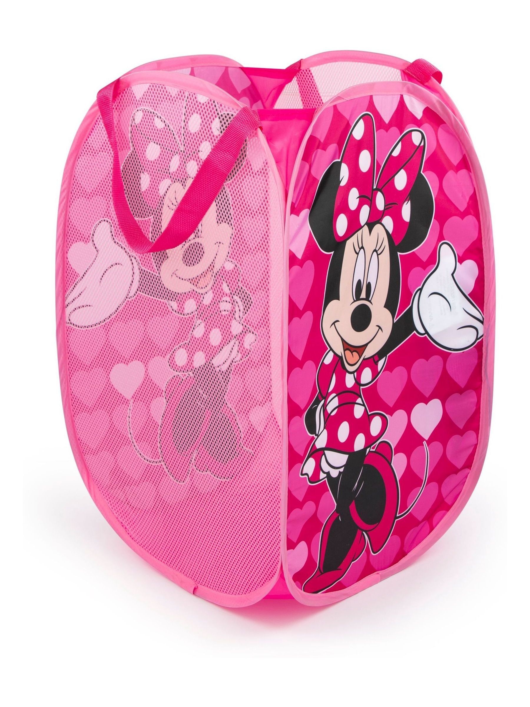 Buy Jay Franco Pink Minnie Mouse Laundry Hamper for Clothes or Toys ...