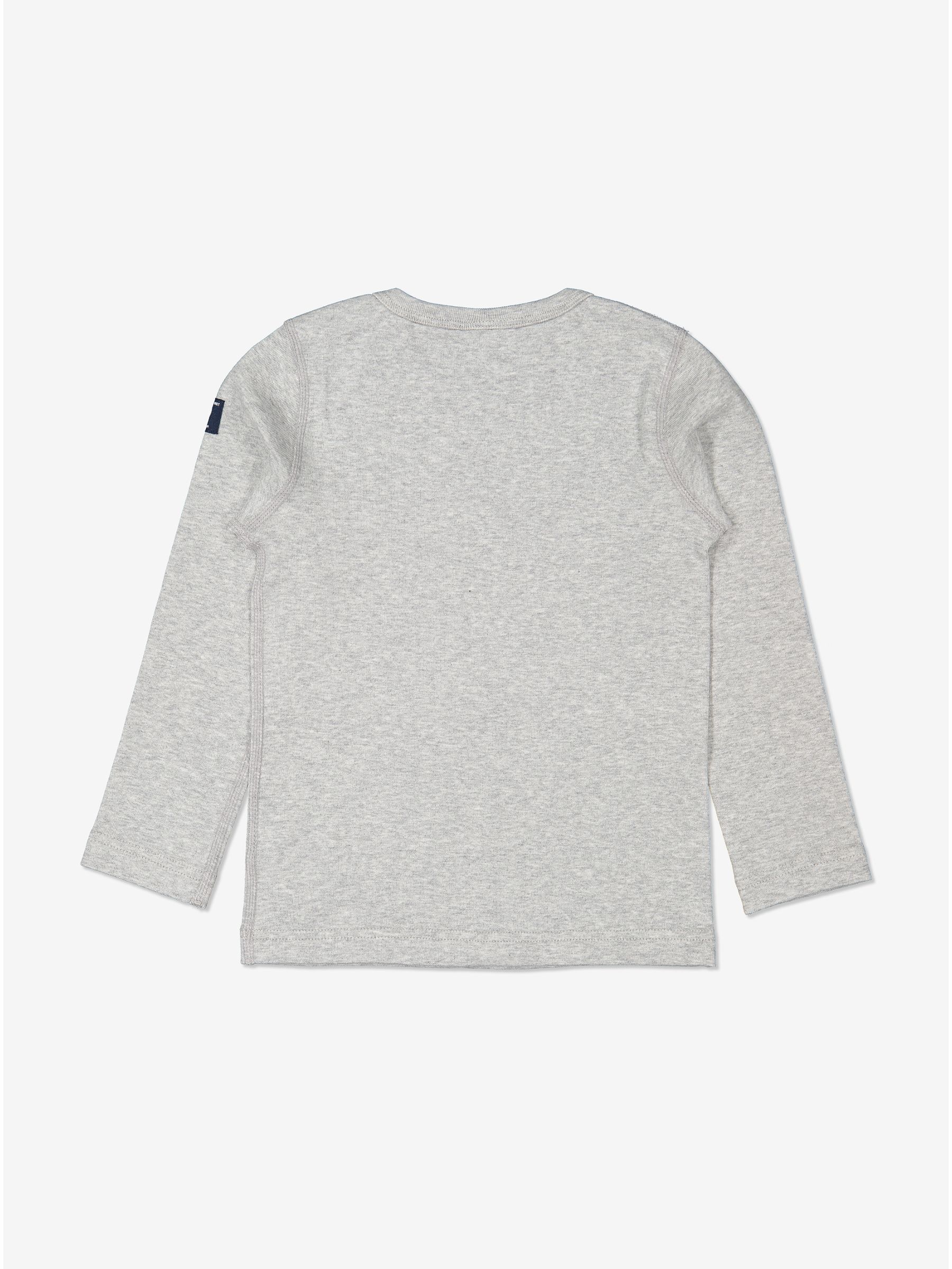 Buy Polarn O. Pyret Grey Organic Cotton Long Sleeve Top from the Next ...