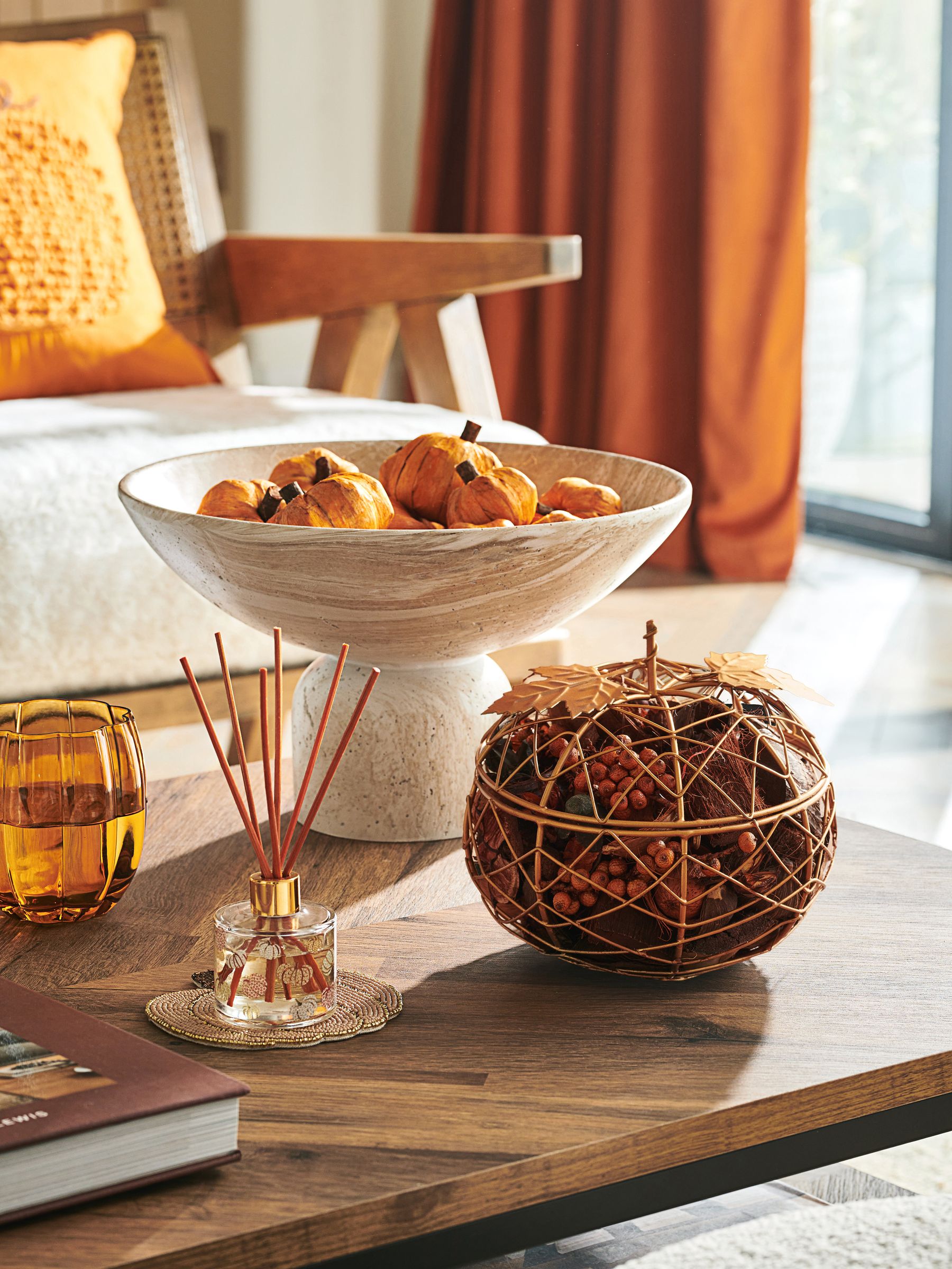 Buy Pumpkin and Maple Fragranced 40ml Reed Diffuser from the Next UK ...