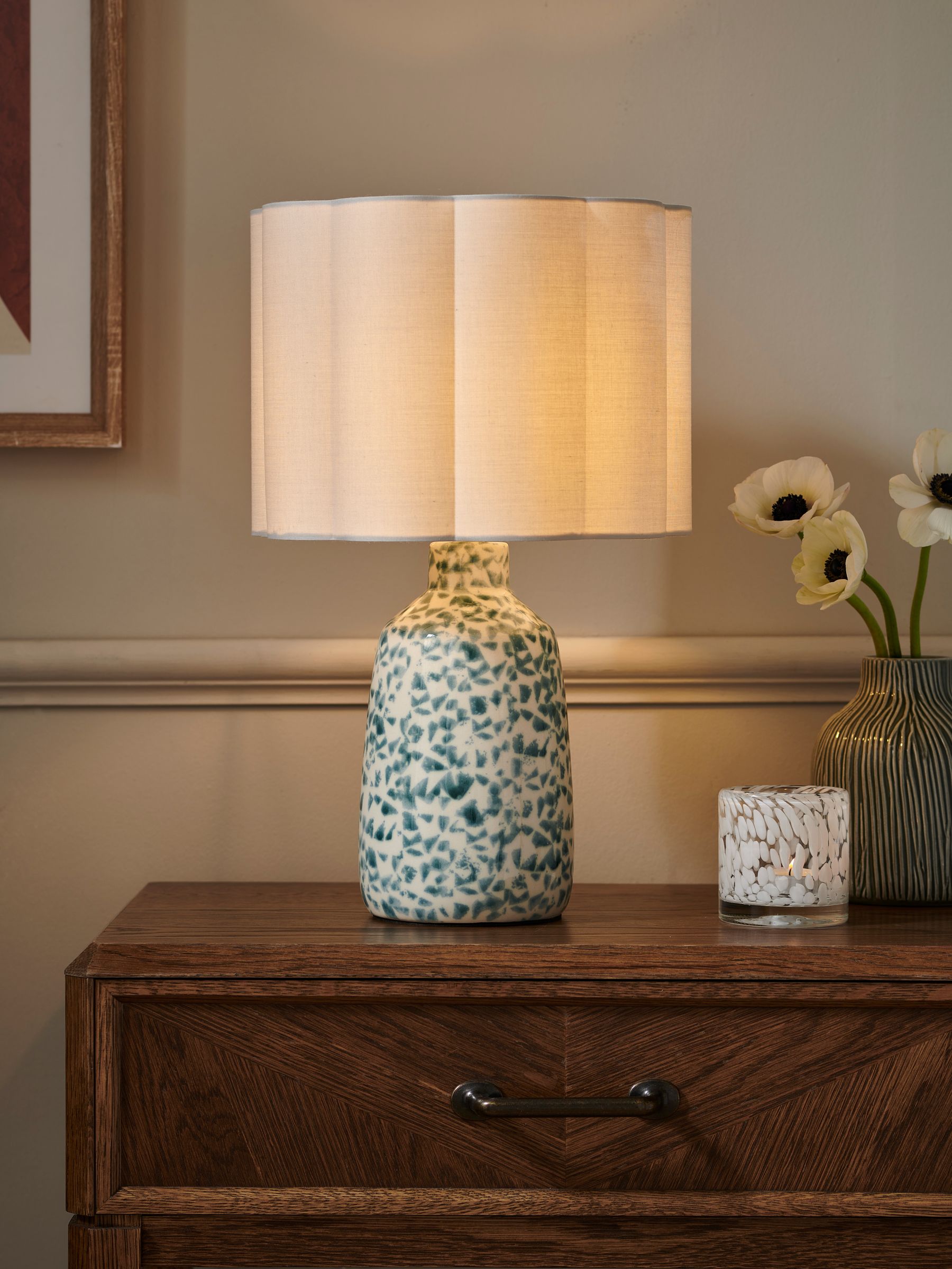 Buy Nina Campbell Blue Chester Table Lamp from the Next UK online shop