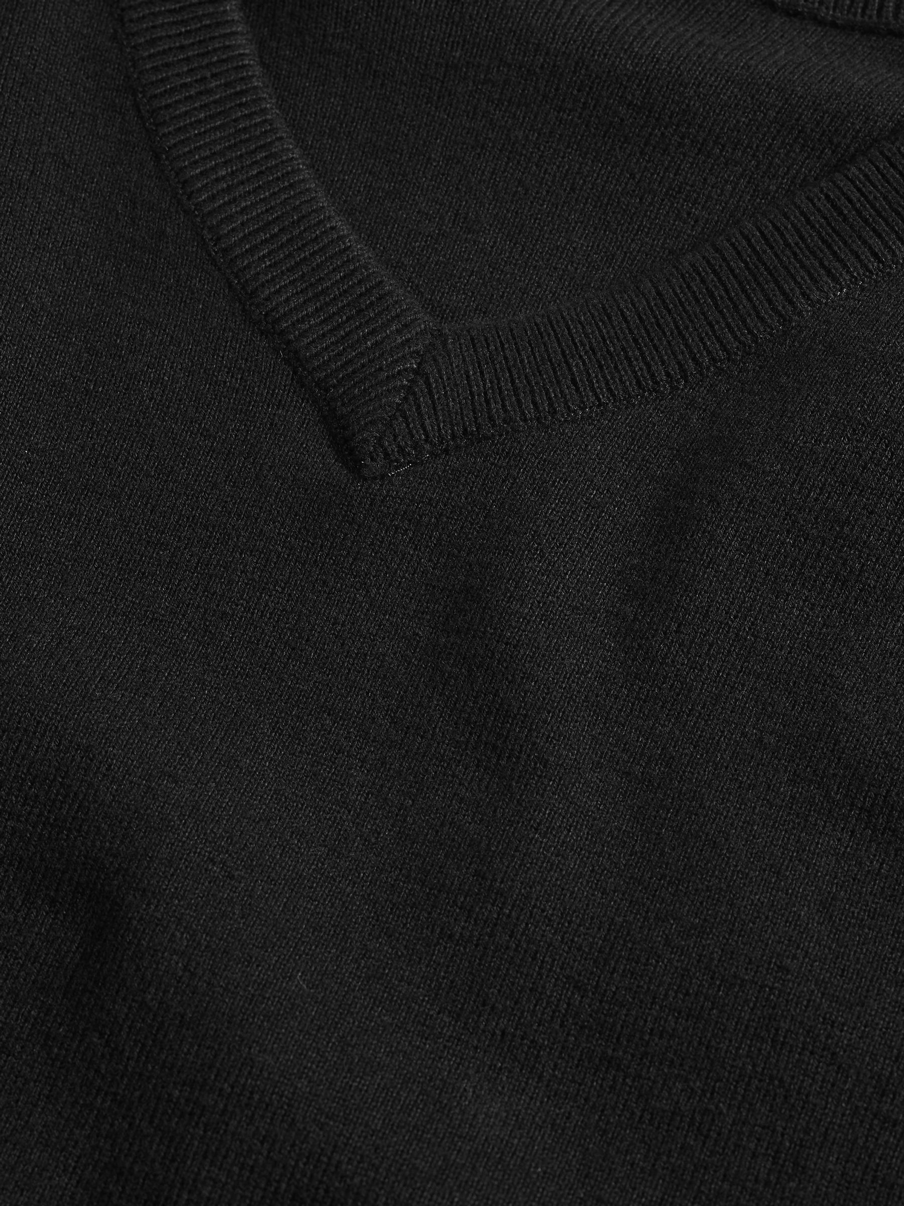 Buy Black Knitted V-Neck School Jumper (3-16yrs) from Next Australia