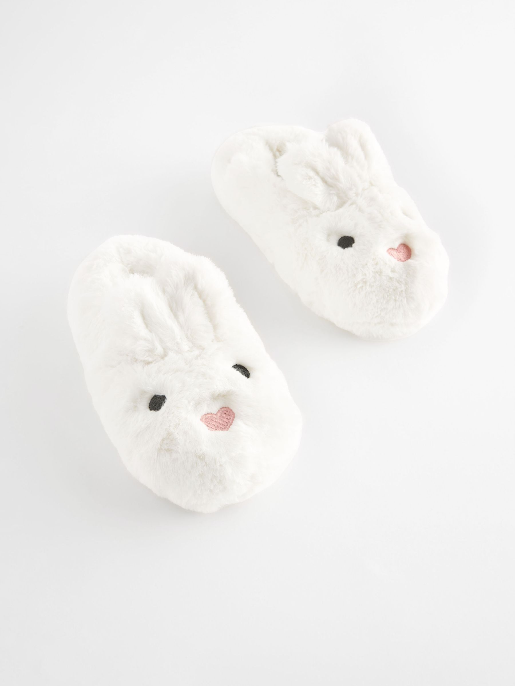 Buy White Bunny Rabbit Slippers from the Next UK online shop