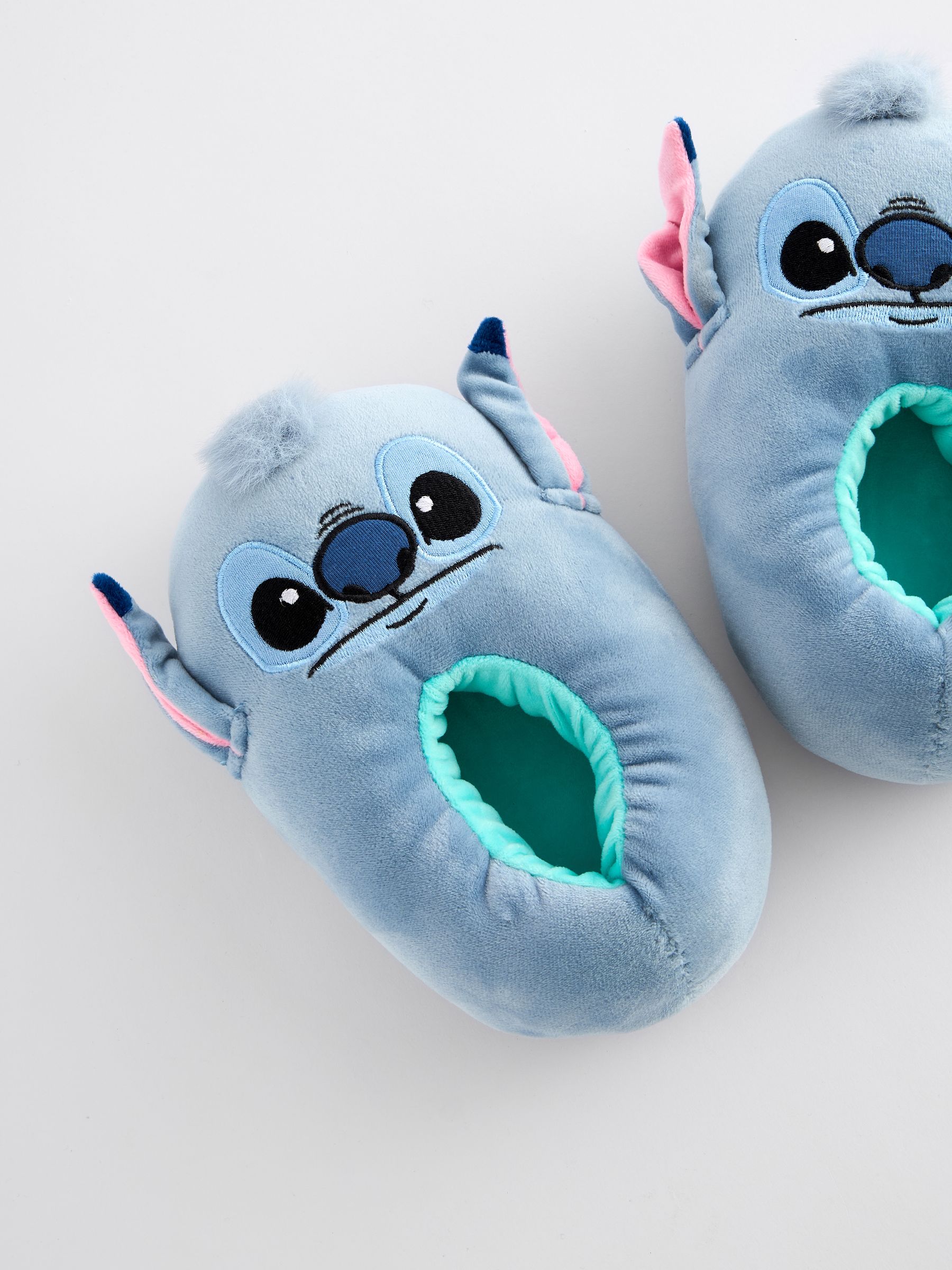Buy Blue - Lilo and Stitch Plush Slippers from Next Hong Kong