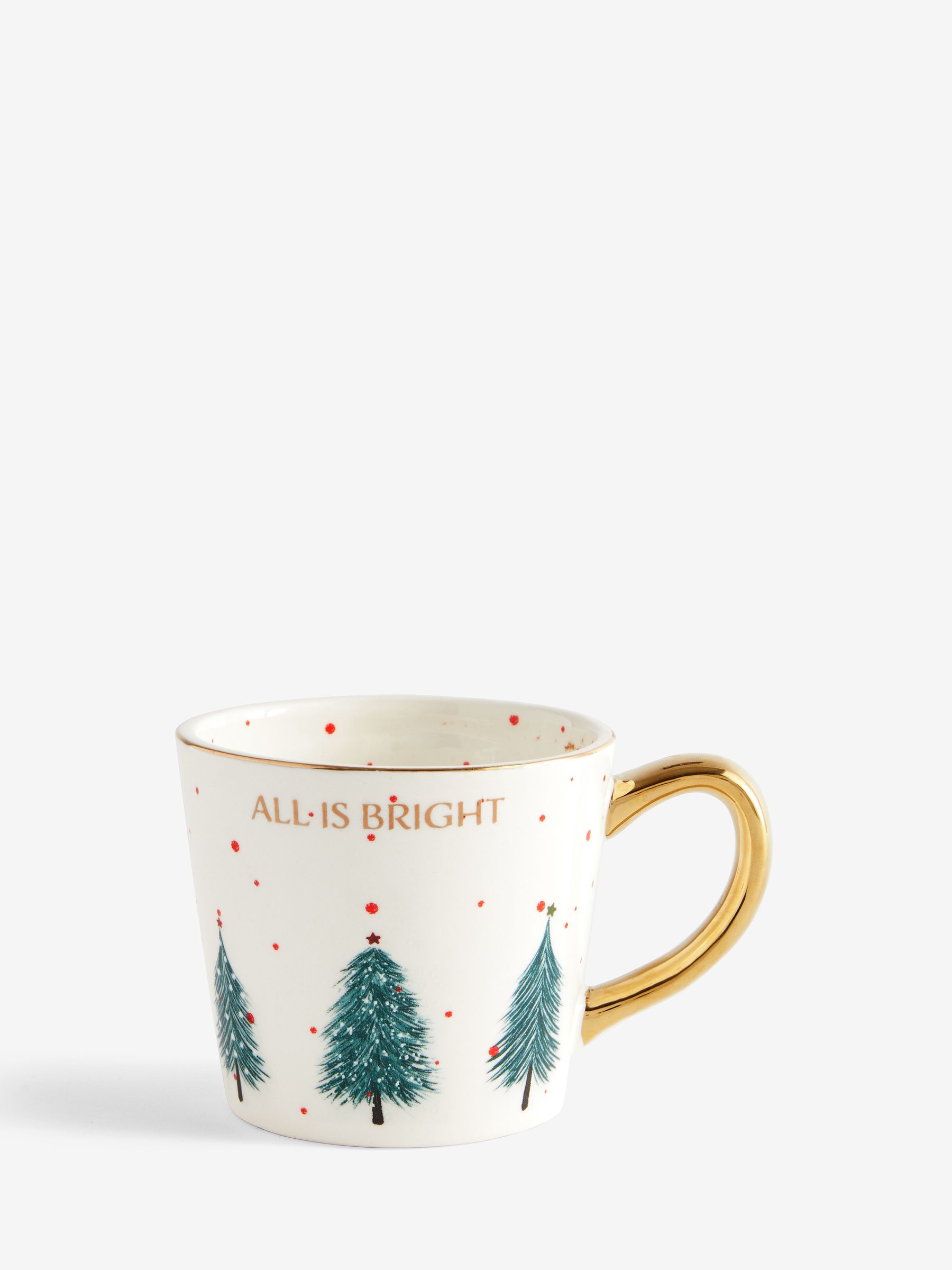 Buy Green Christmas Trees Mug from Next United Arab Emirates