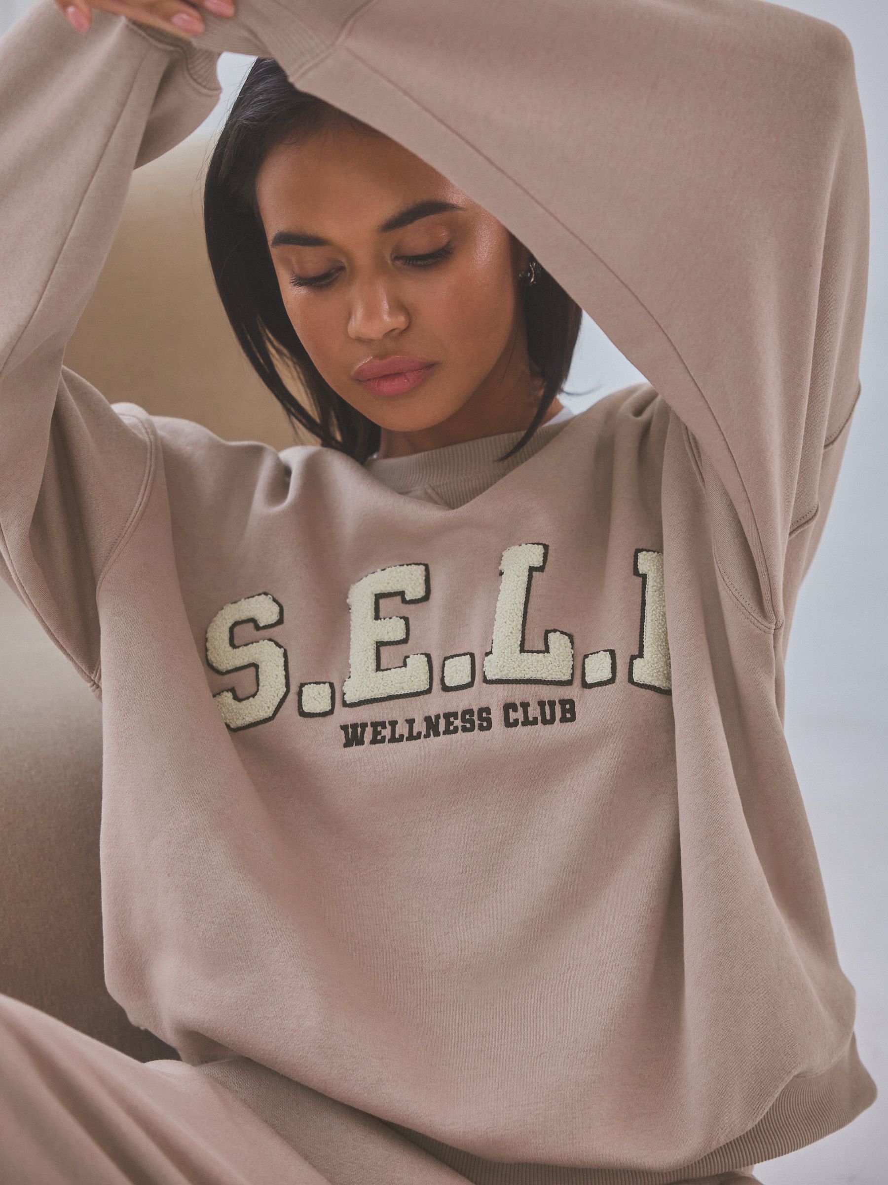 Buy self. Neutral Sweatshirt from Next Ireland
