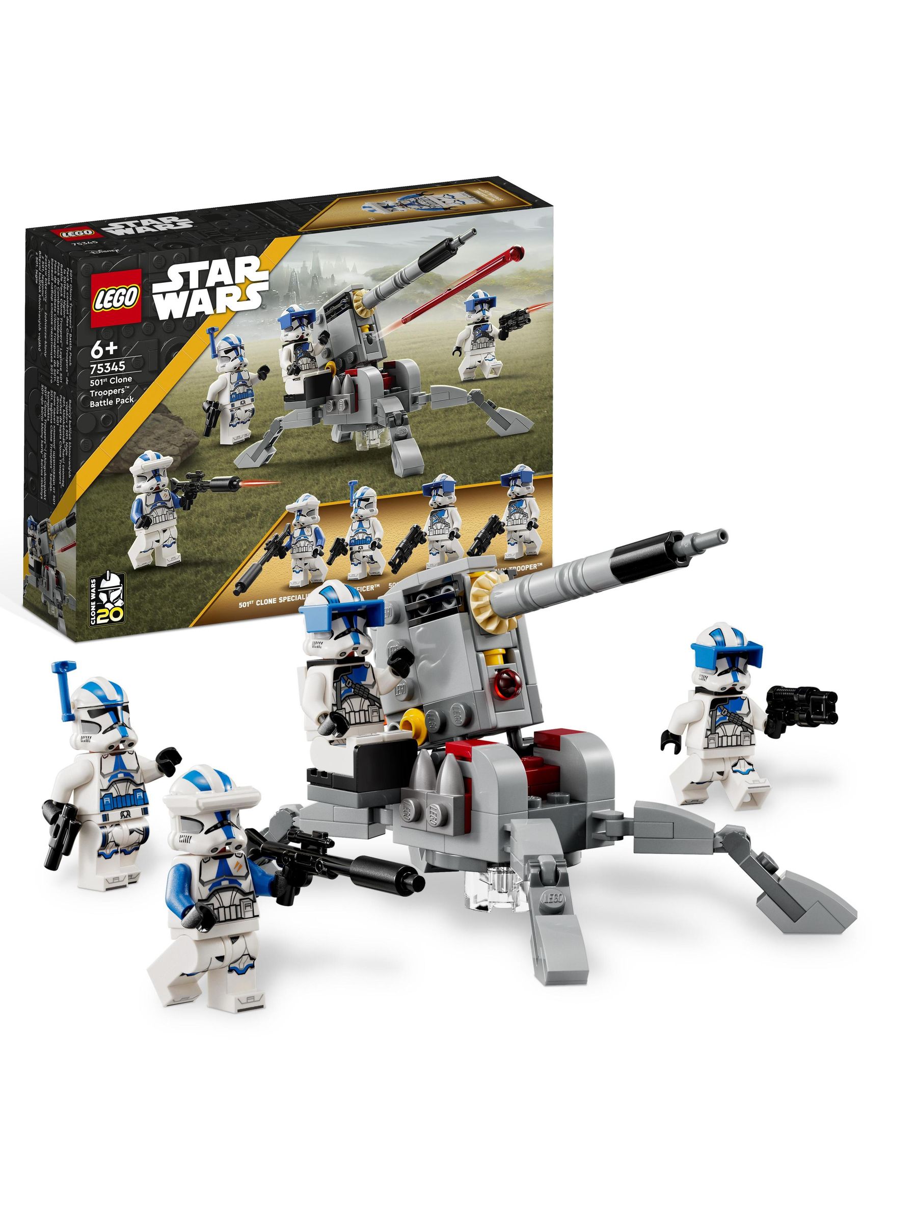 Buy LEGO Star Wars 501st Clone Troopers Battle Pack Set 75345 from the Next UK online shop