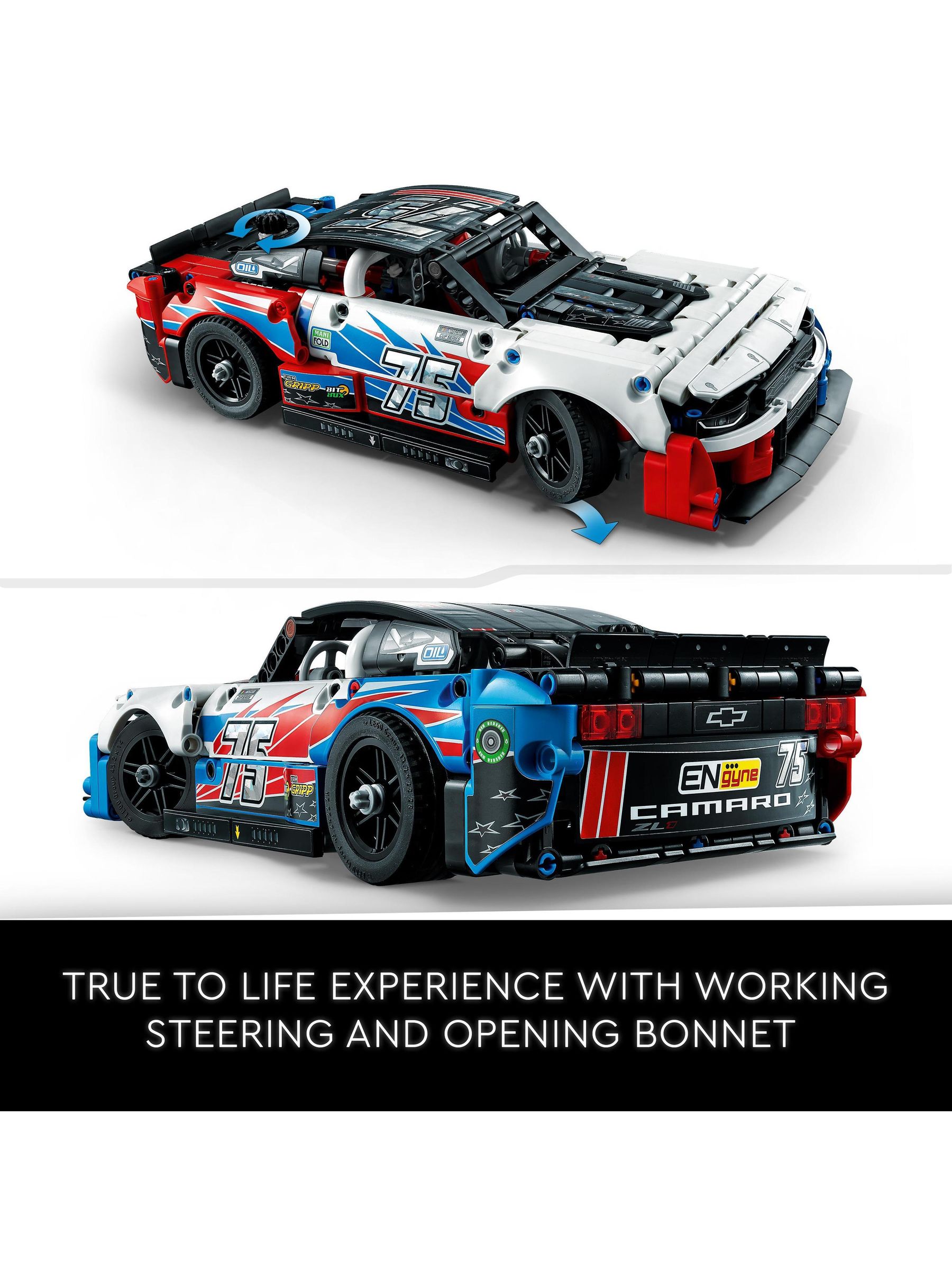 Buy LEGO Technic NASCAR Next Gen Chevrolet Camaro ZL1 Set 42153 from ...