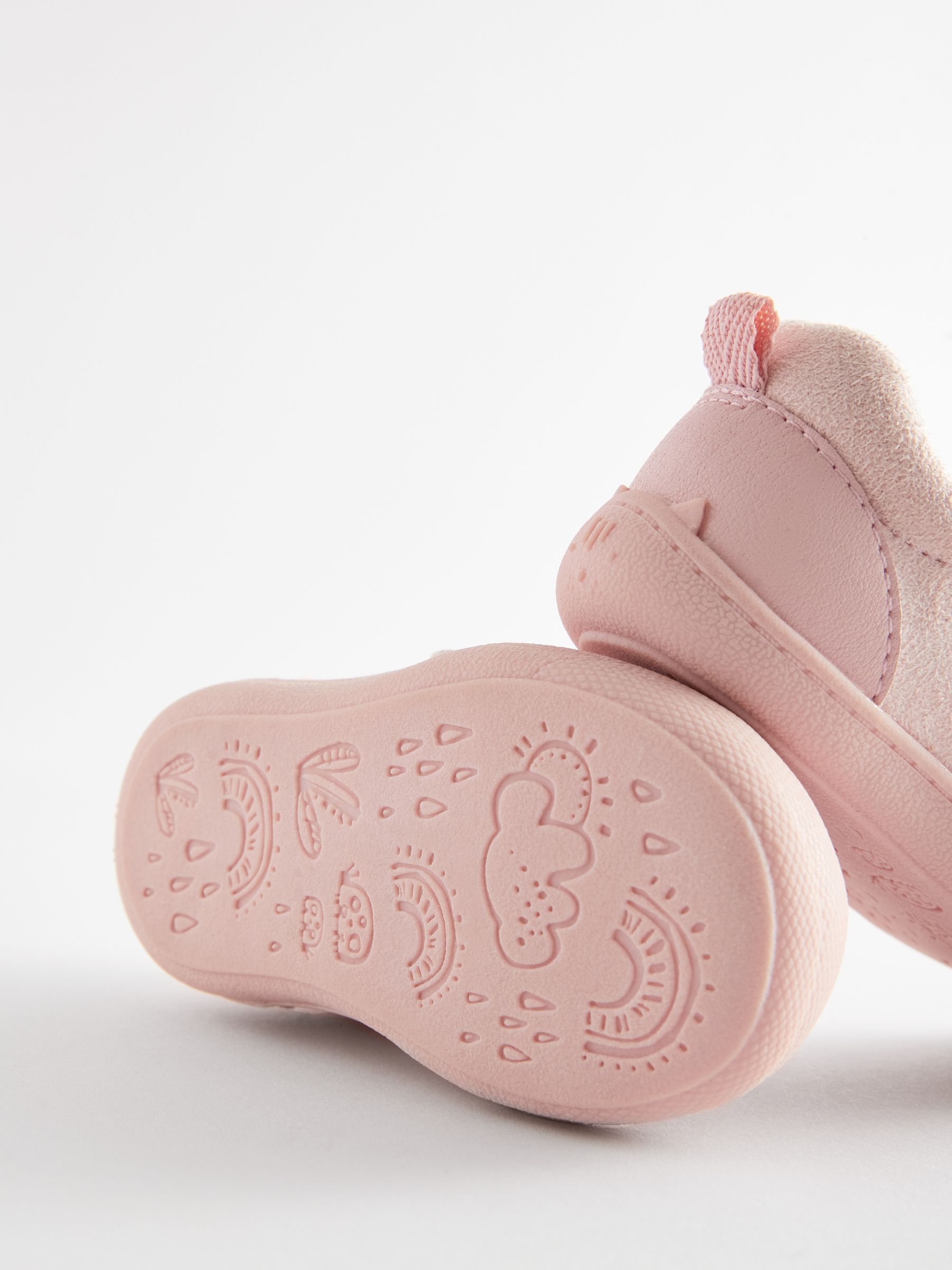Buy Pink Standard Fit (F) Crawler Trainers from the Next UK online shop