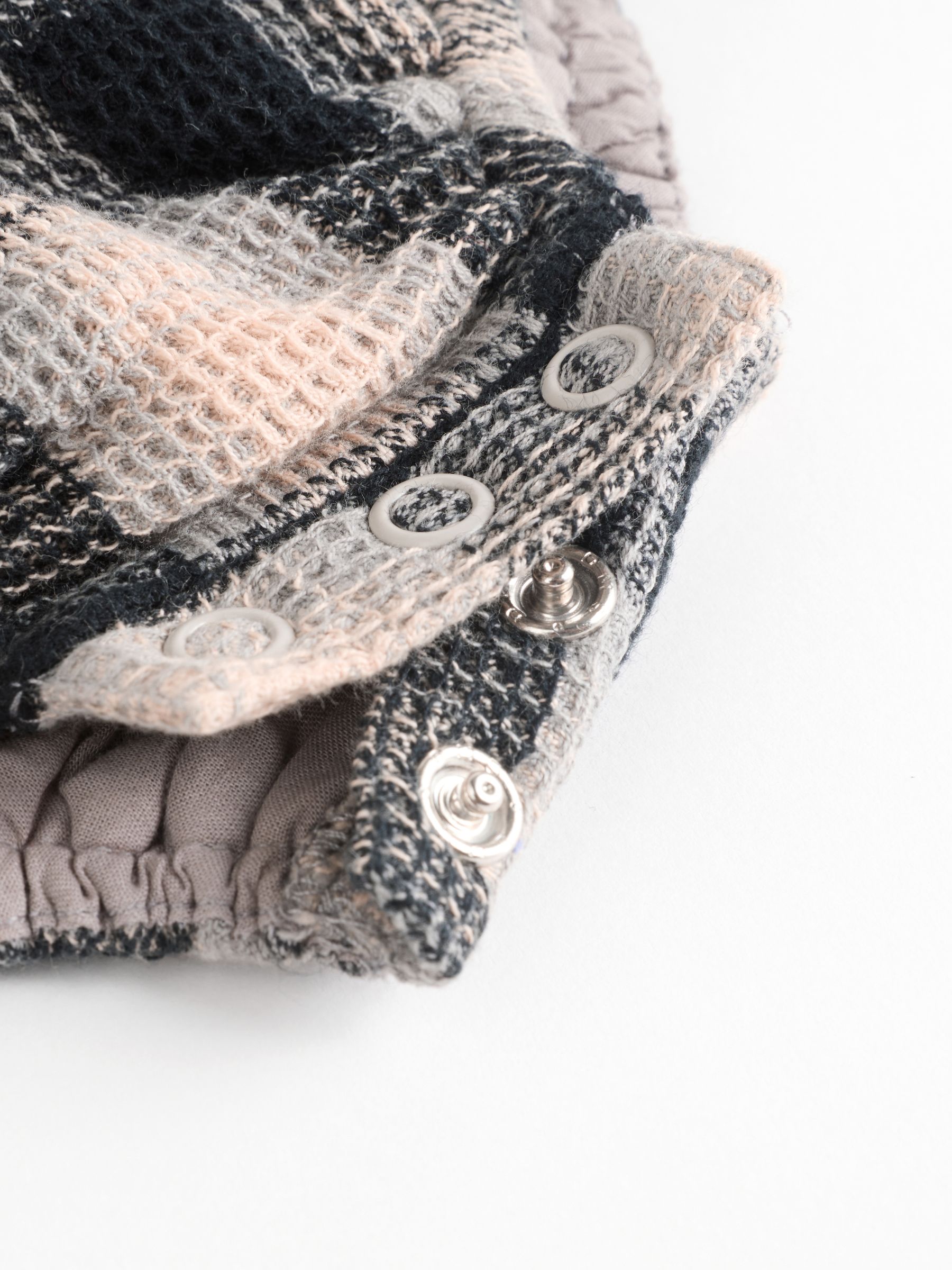 Buy Grey/White Check Baby Bloomer Romper with Tights Set (0mths-3yrs ...