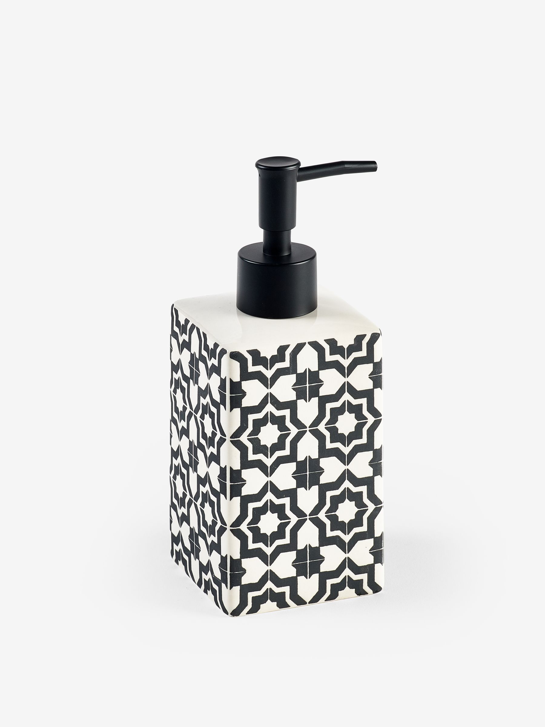 Buy Monochrome Geo Soap Dispenser from the Next UK online shop