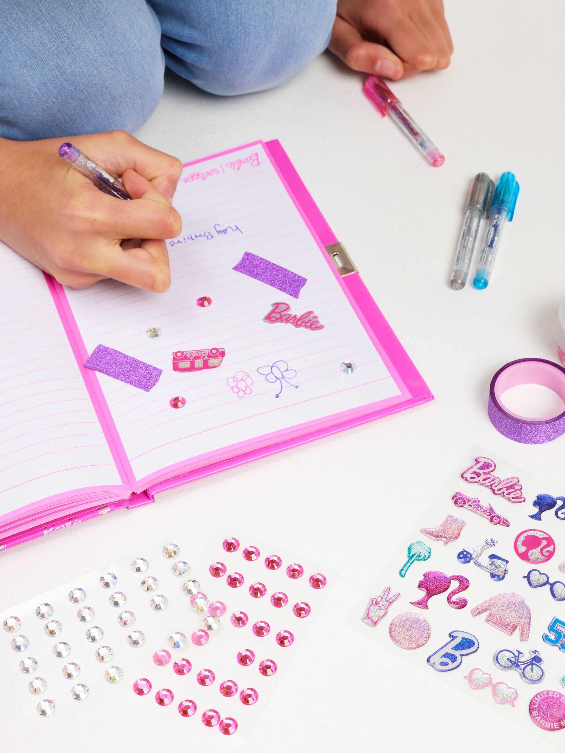 Buy Smiggle Pink Barbie DIY Lockable Journal from the Next UK online shop