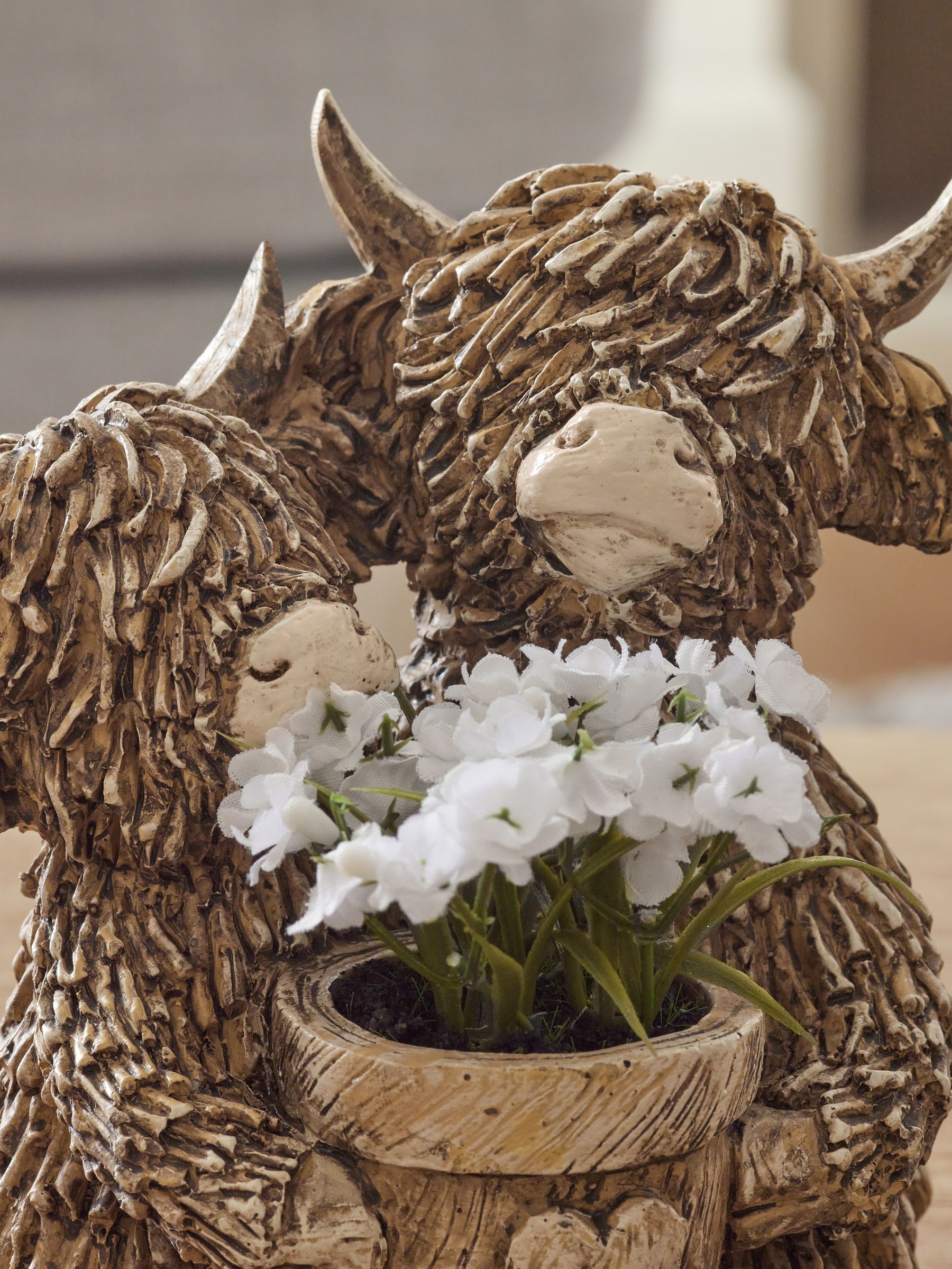 Buy Natural Hamish Couple with Artificial Flowers from the Next UK ...