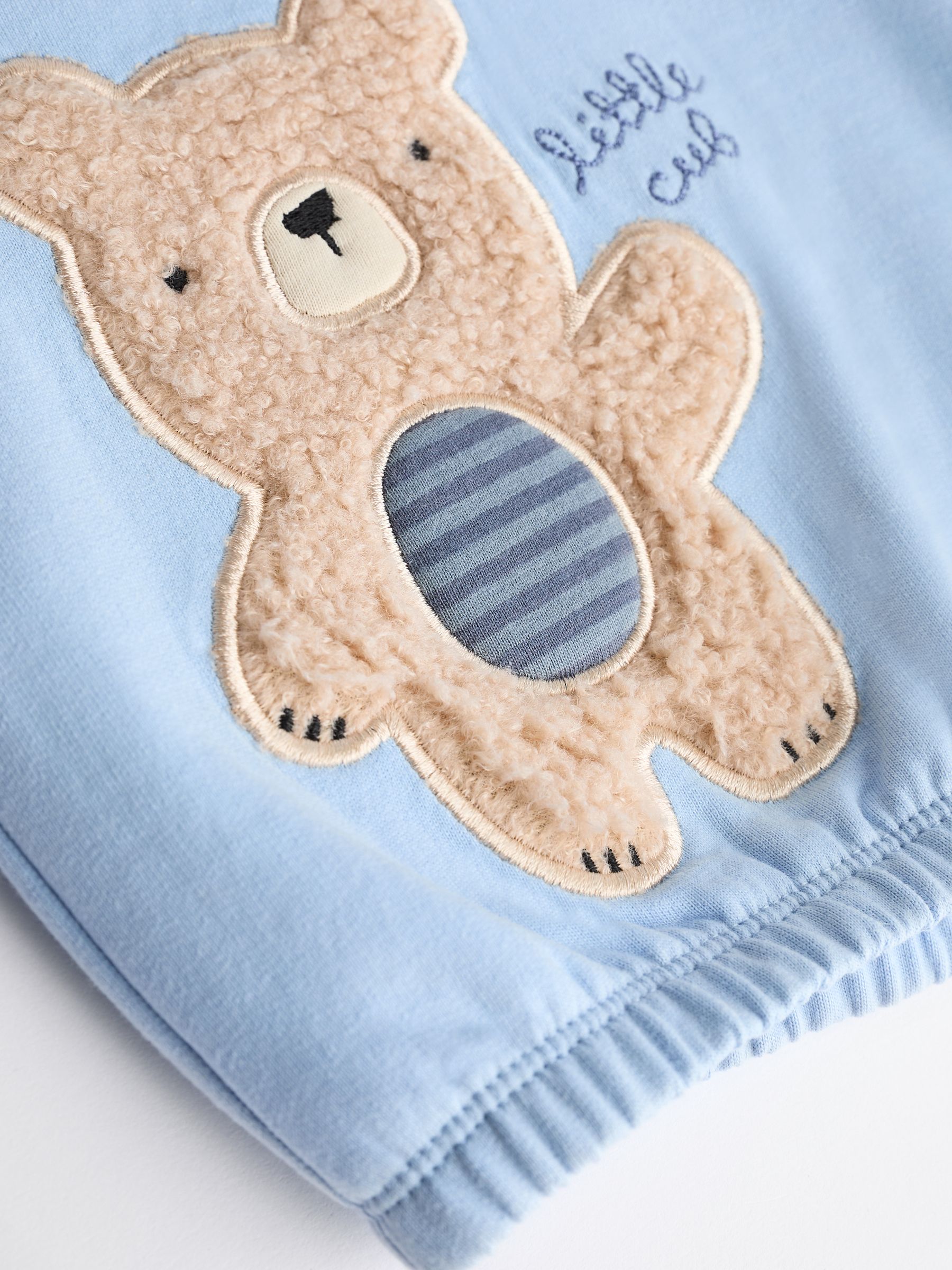 Buy Blue Bear Baby Sweatshirt And Leggings Set 2 Piece from Next Australia