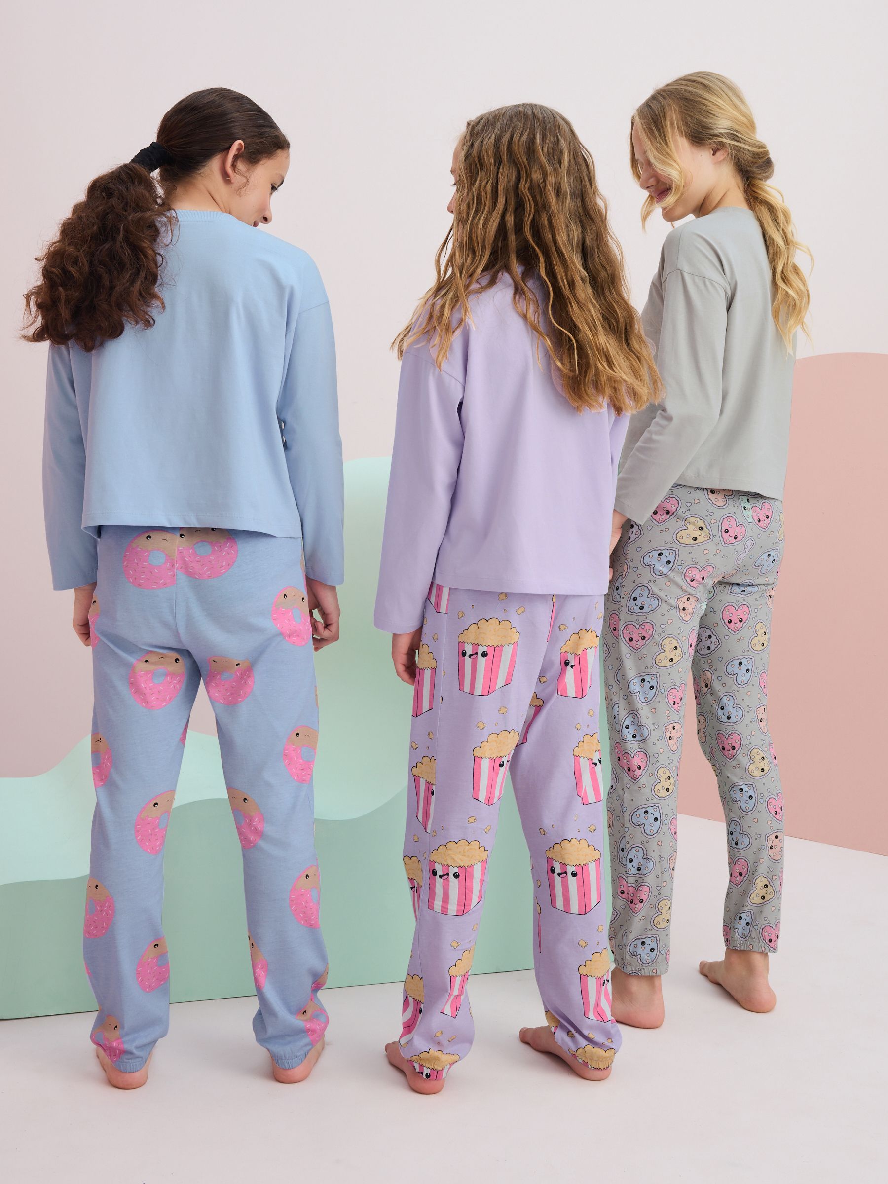 Buy Grey/Blue Jogger Pyjamas 3 Pack (3-16yrs) from the Next UK online shop