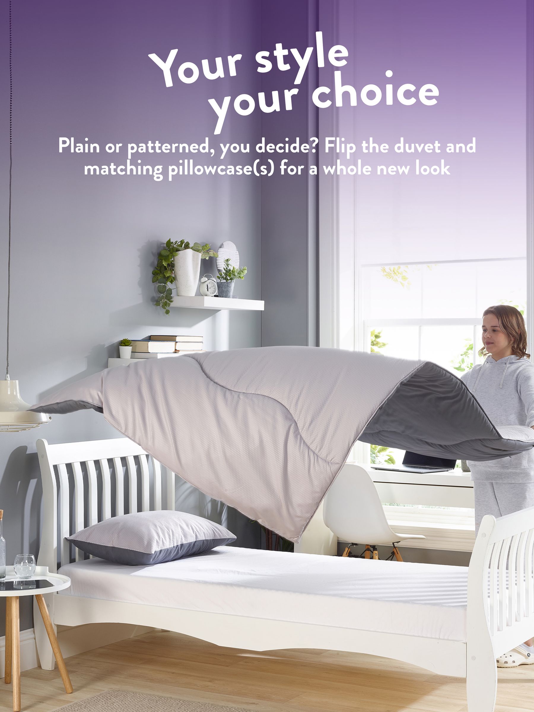 Buy Slumberdown 4.5 Tog Coverless Comfort Embossed Waffle Duvet from ...