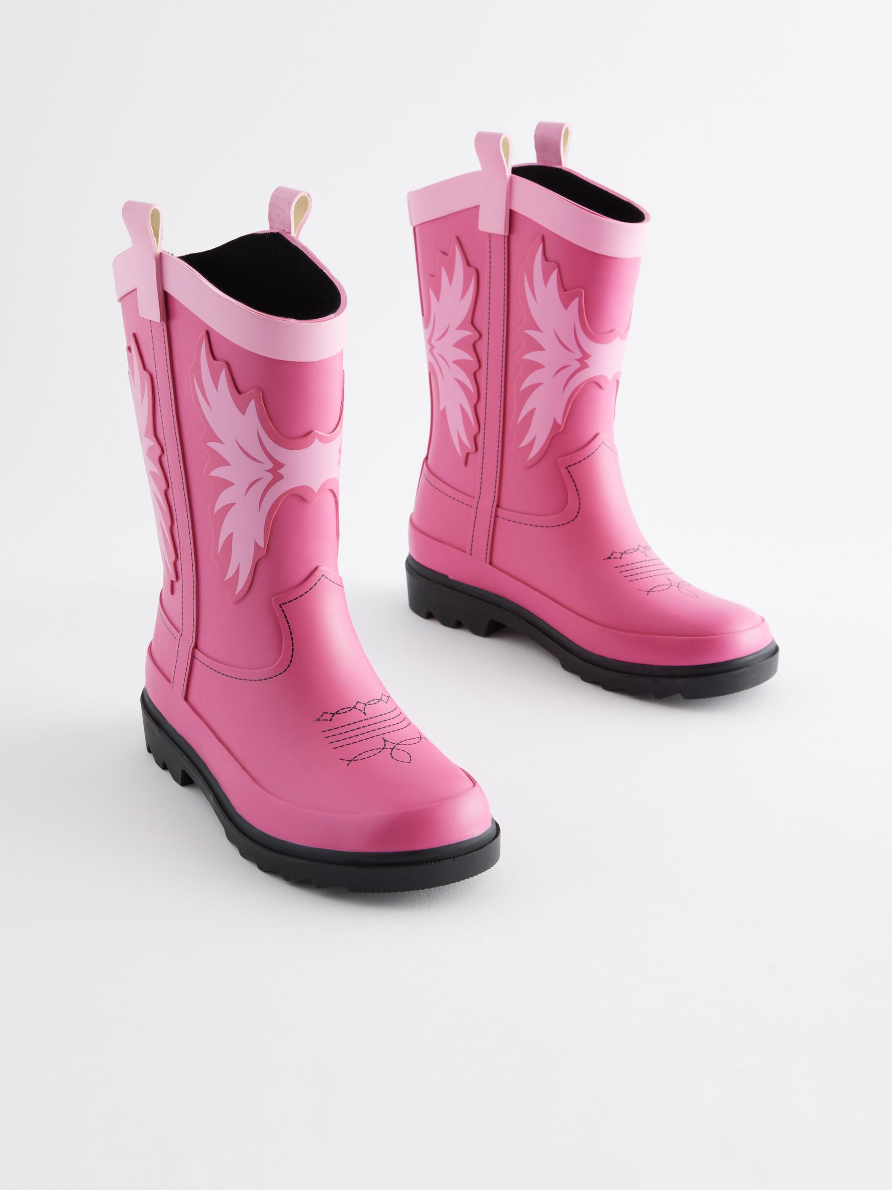 Buy Pink Western Wellies from the Next UK online shop