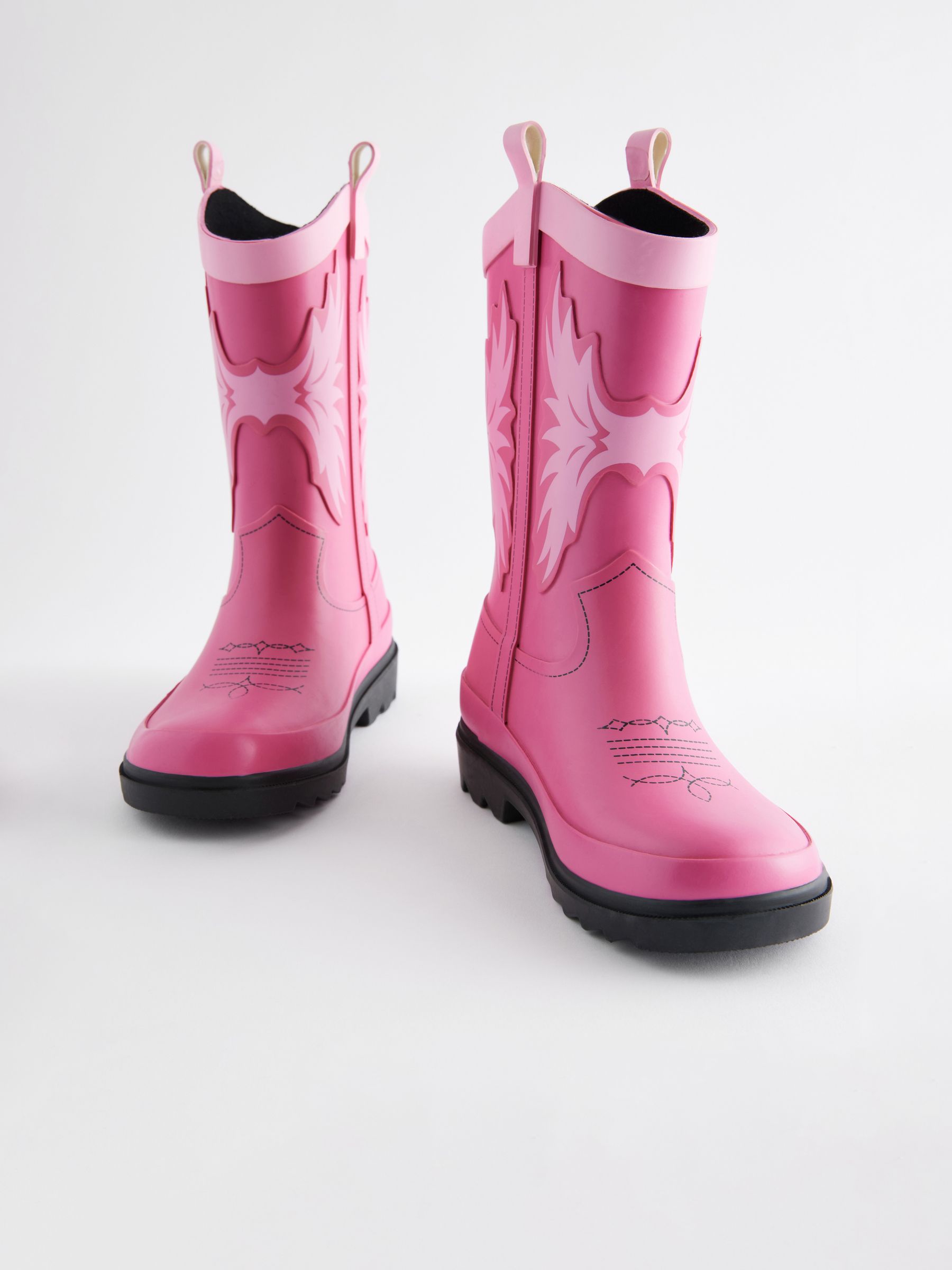 Buy Pink Western Wellies from the Next UK online shop