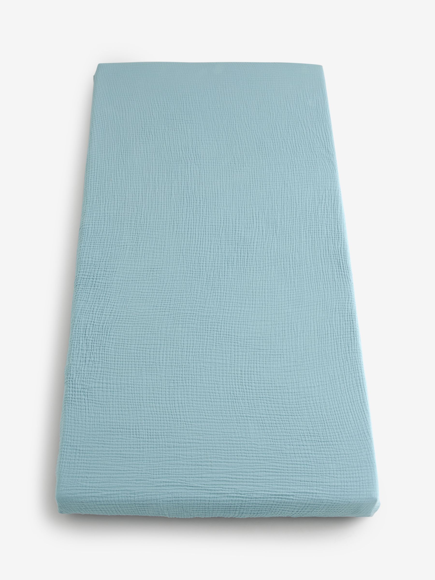 Buy 2 Pack Blue Baby Muslin Fitted Sheets from the Next UK online shop