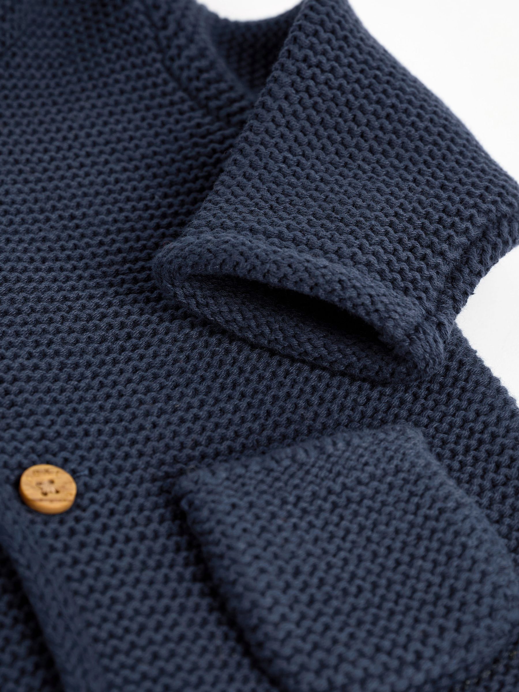 Buy Navy Blue Knitted Baby Cardigan (0mths-2yrs) from the Next UK ...