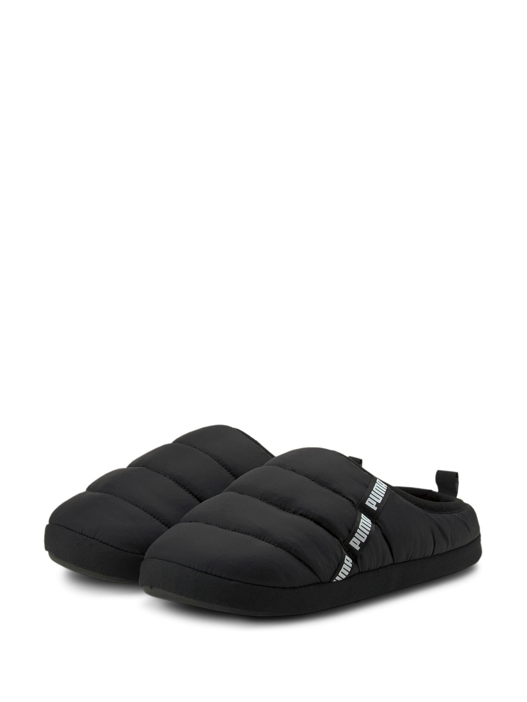 Buy Puma Black Scuff Slippers from the Next UK online shop