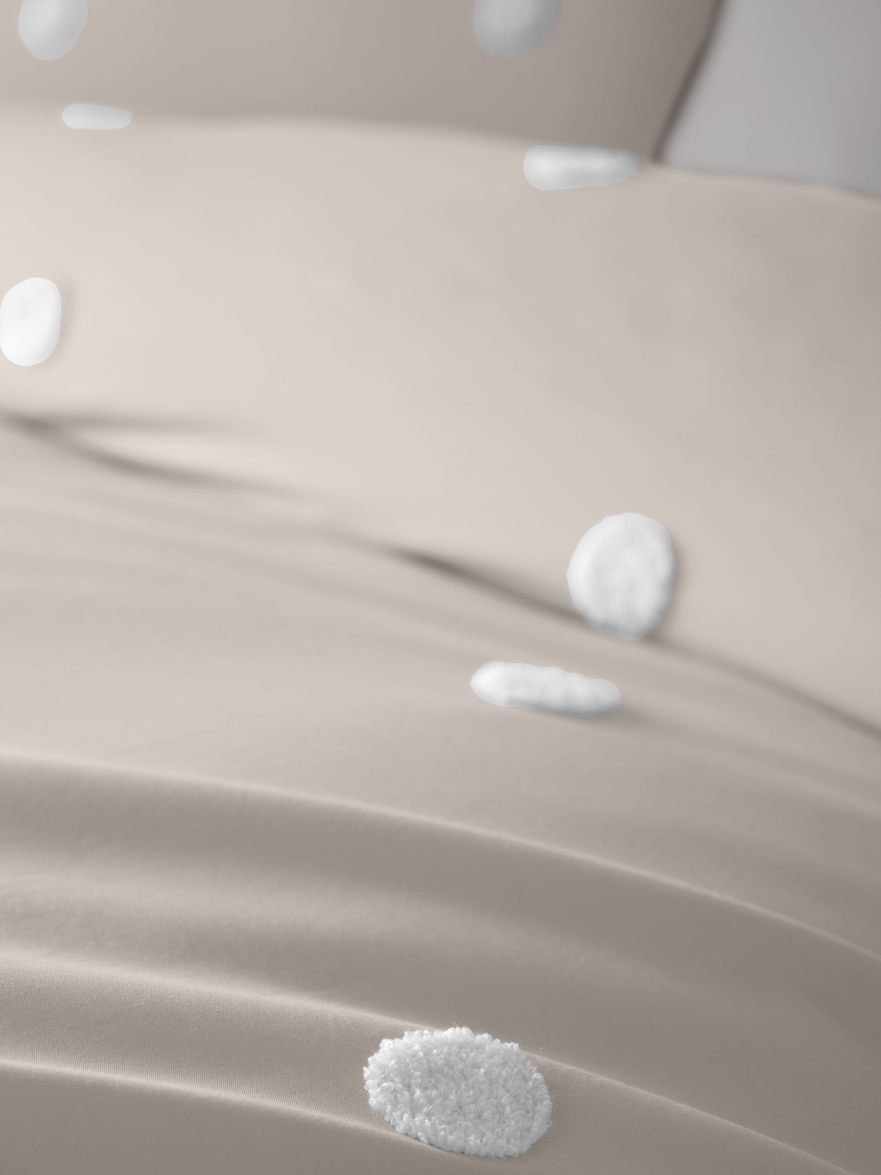 Buy Appletree Natural Dot Garden 100% Pure Cotton Duvet Cover and ...