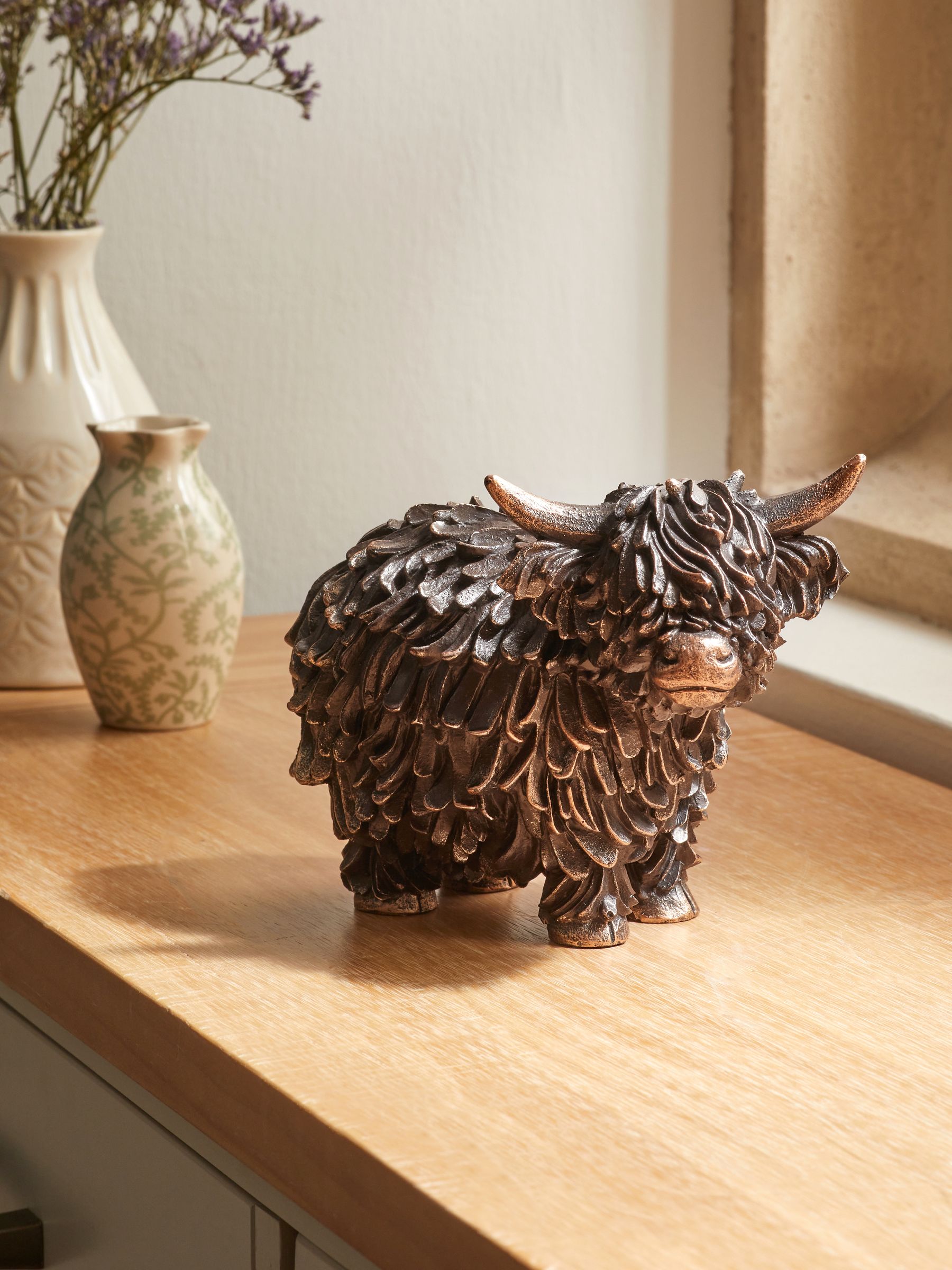 Buy Bronze Hamish the Highland Cow Small Ornament from the Next UK ...