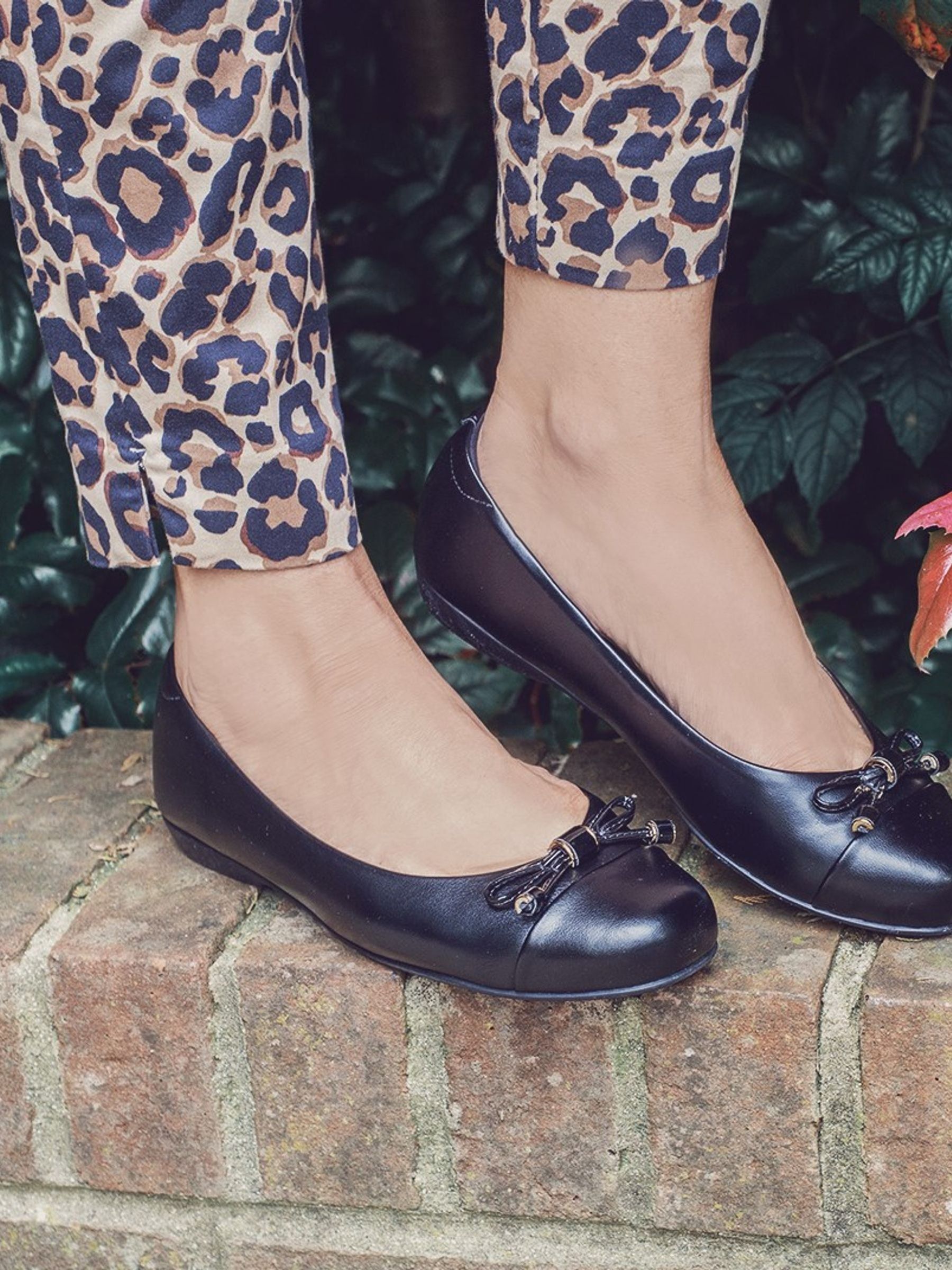 Buy Pavers Black Ladies Flat Ballet Shoes from the Next UK online shop
