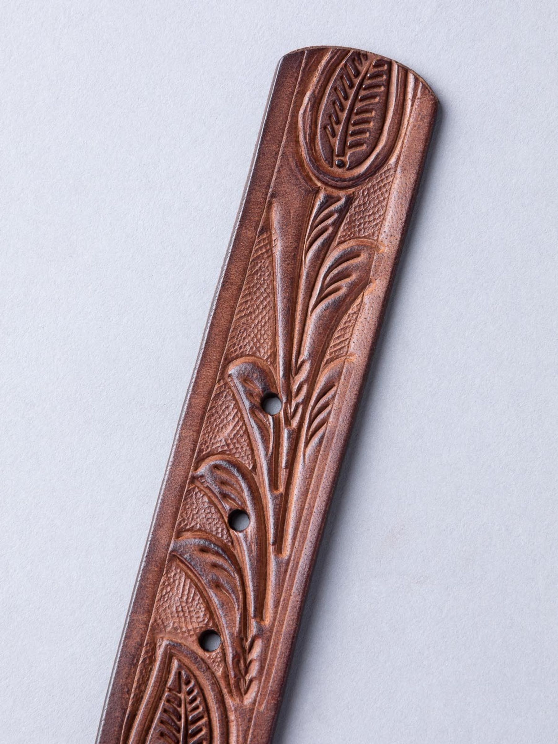 Buy Lakeland Leather Tan Brown Embossed Belt from the Next UK online shop
