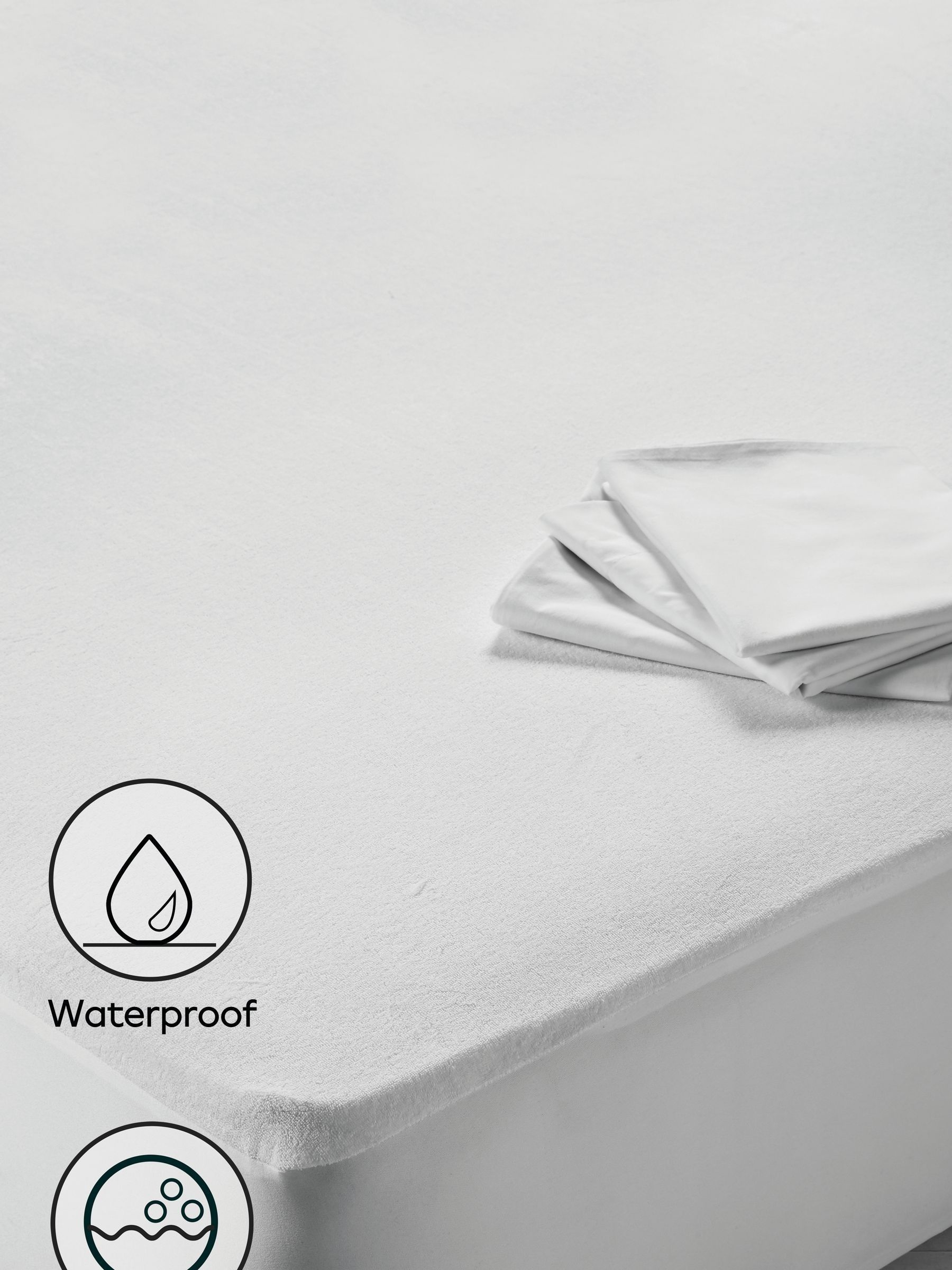 Buy Waterproof Regular Mattress Protector from the Next UK online shop