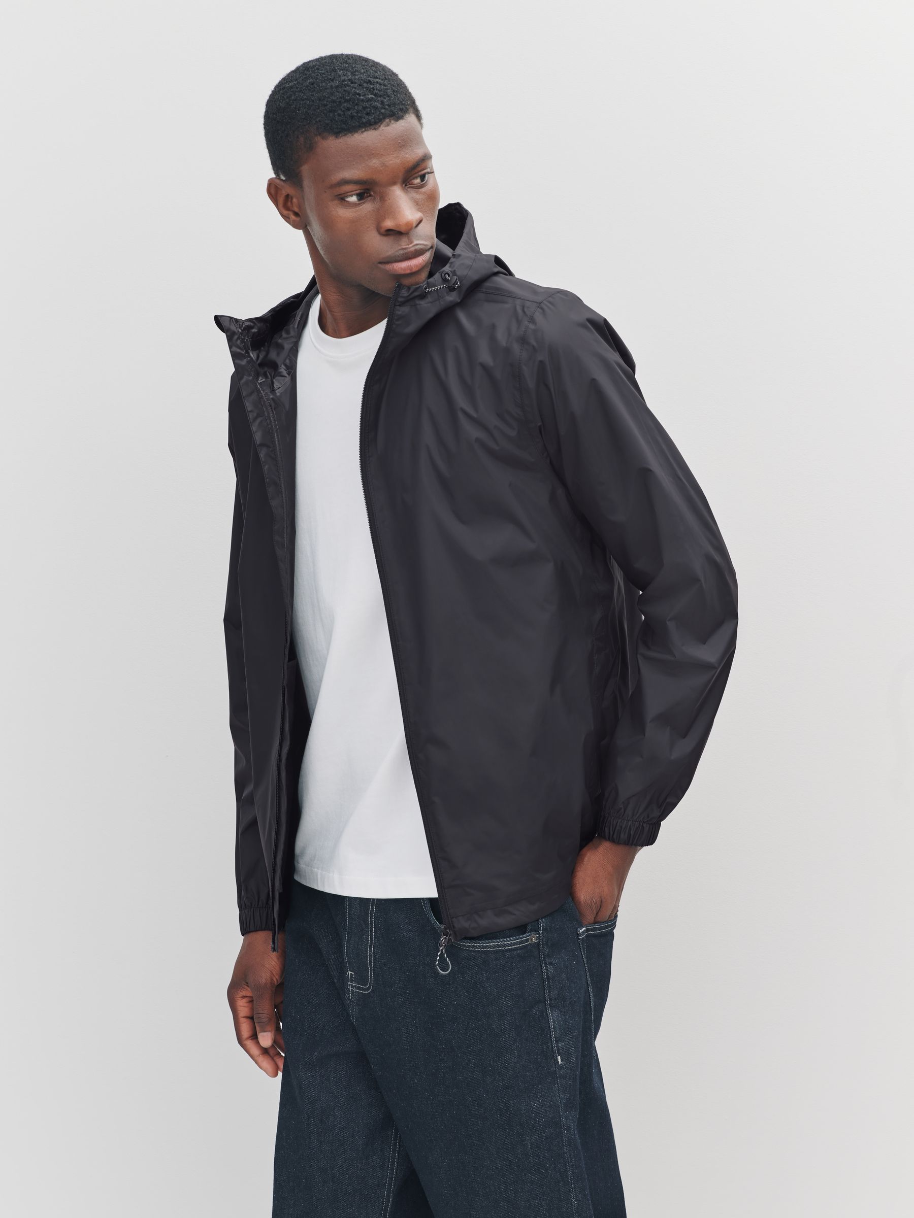 Buy Black - DryTech Lightweight Waterproof Packable Jacket from Next ...