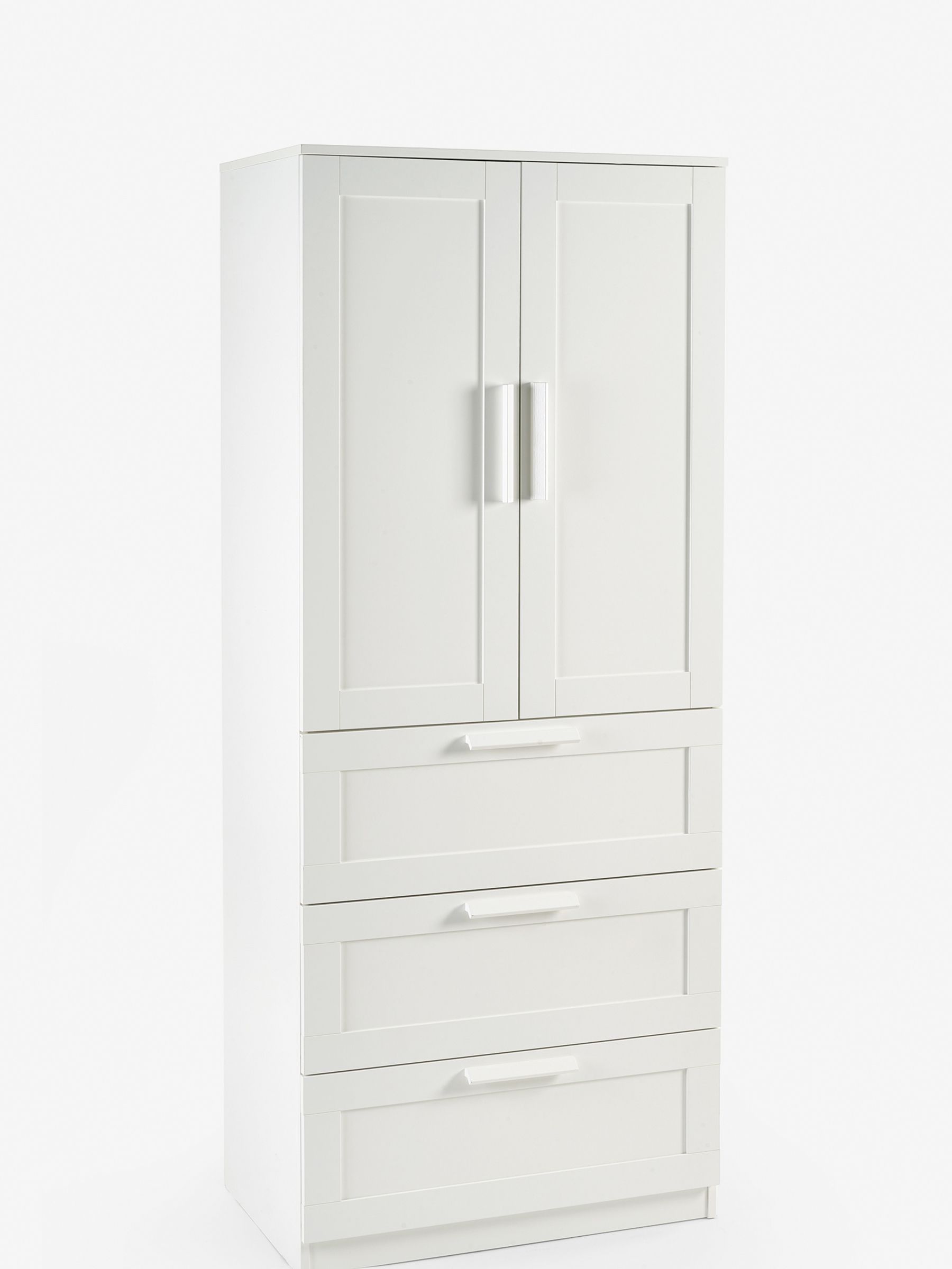 Buy White Flynn Kids Wardrobe from the Next UK online shop
