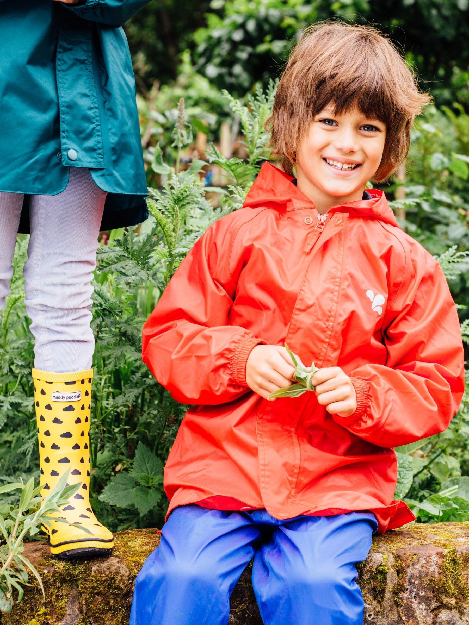 Buy Muddy Puddles Red Originals Waterproof Jacket from the Next UK ...