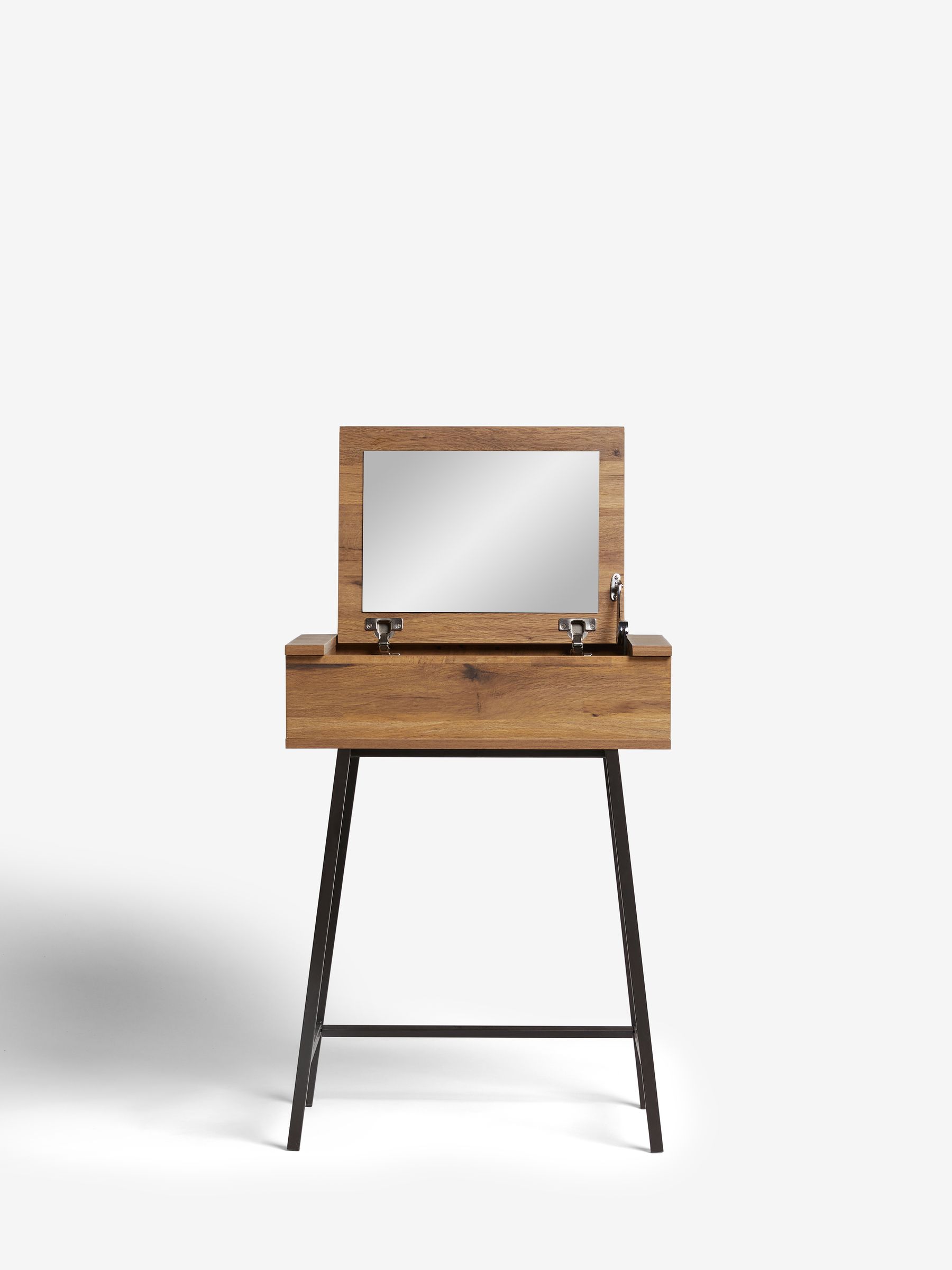 Buy Dark Bronx Oak Effect Console Dressing Table from the Next UK ...