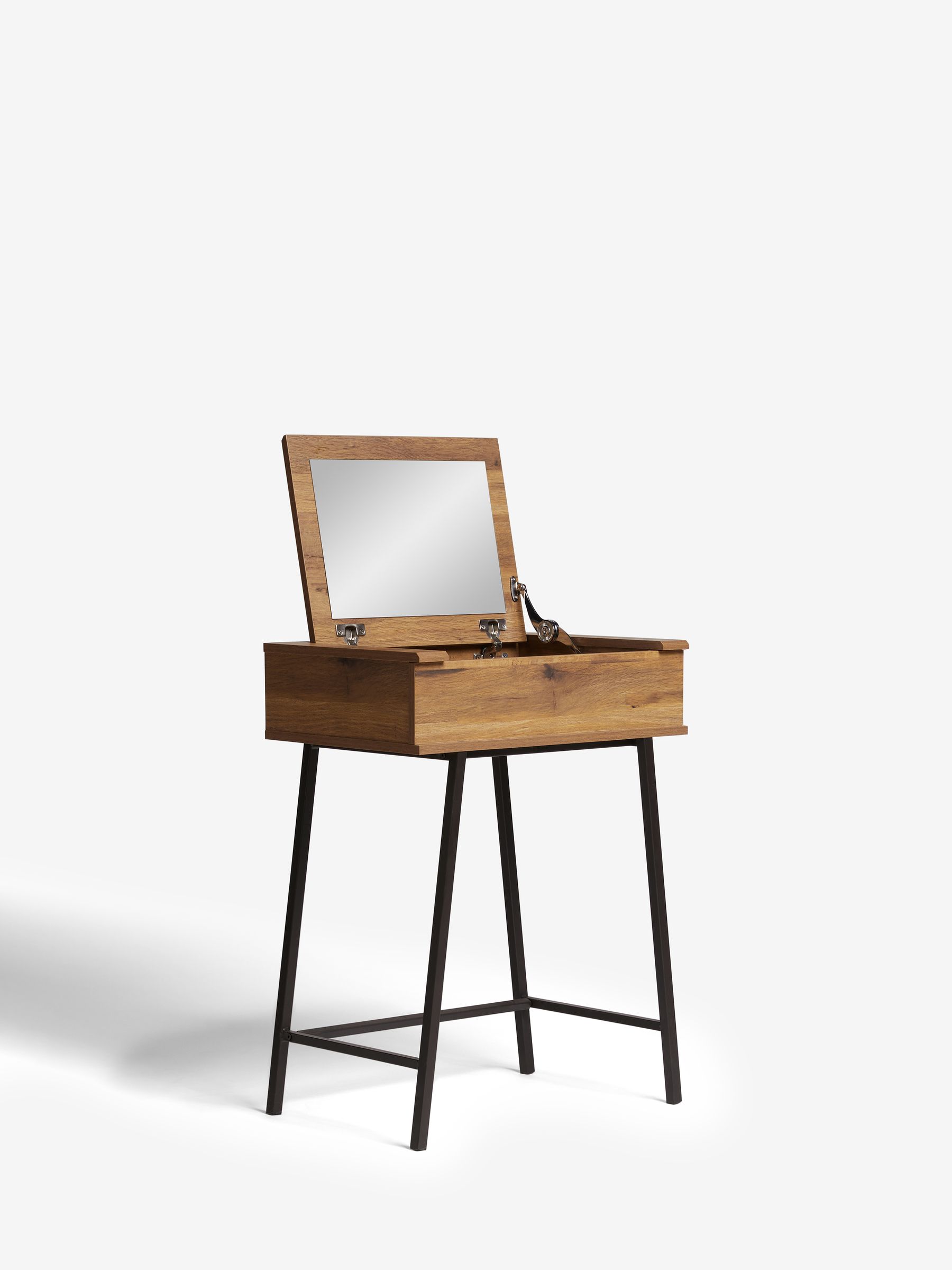 Buy Dark Bronx Oak Effect Console Dressing Table from the Next UK ...