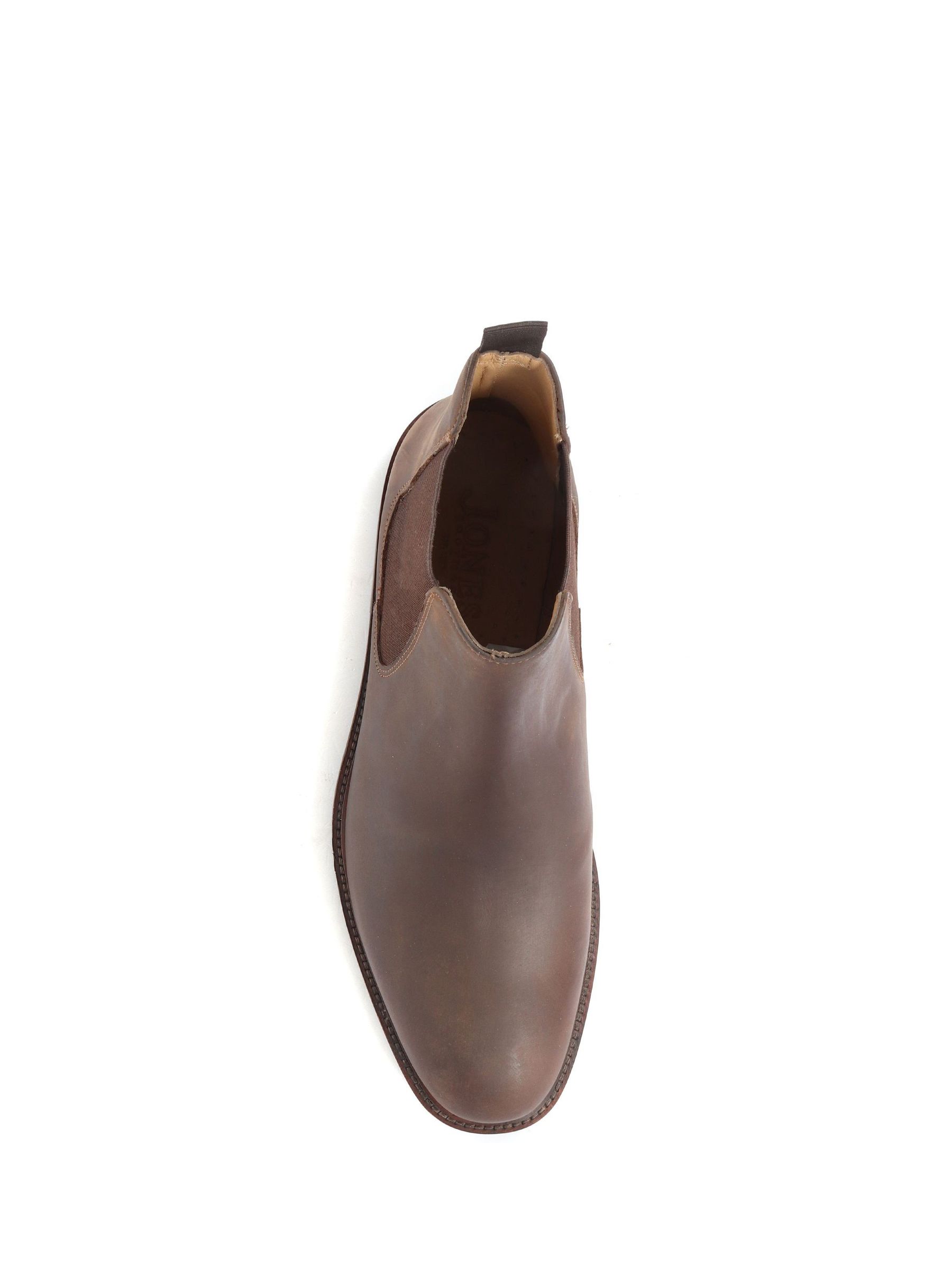 Buy Jones Bootmaker Brown Mens Debden Leather Chelsea Boots from the ...