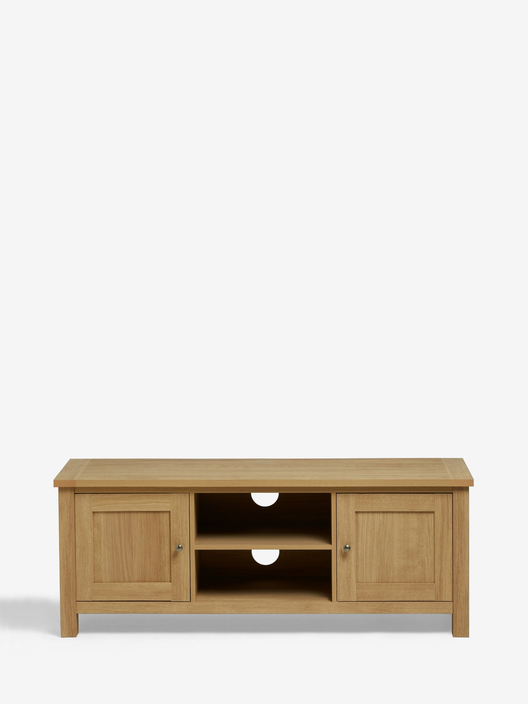 Buy Natural Malvern Oak Effect Up to 60 inch Slim TV Unit from the Next ...