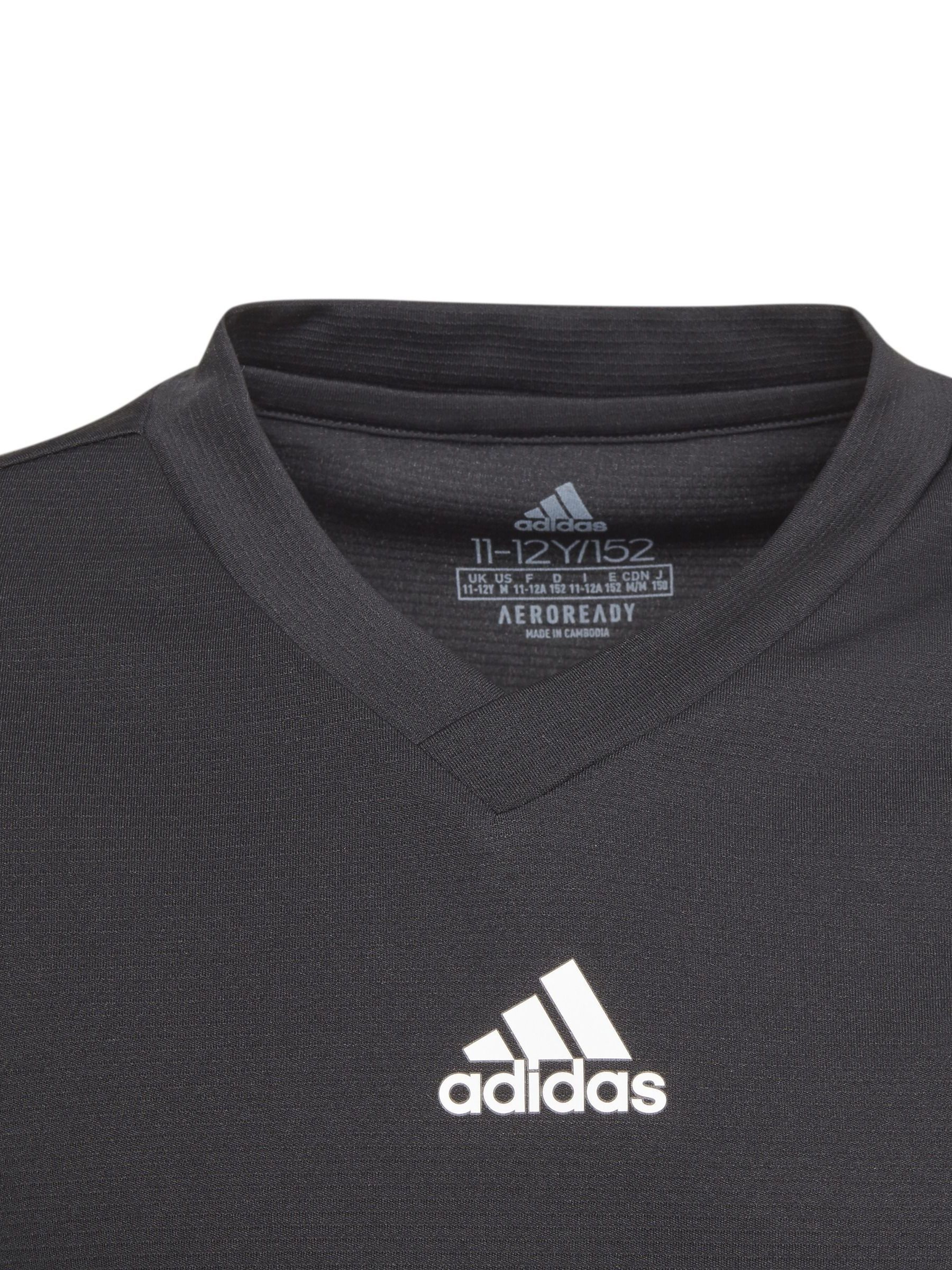 Buy adidas Black Team Base T-Shirt from the Next UK online shop