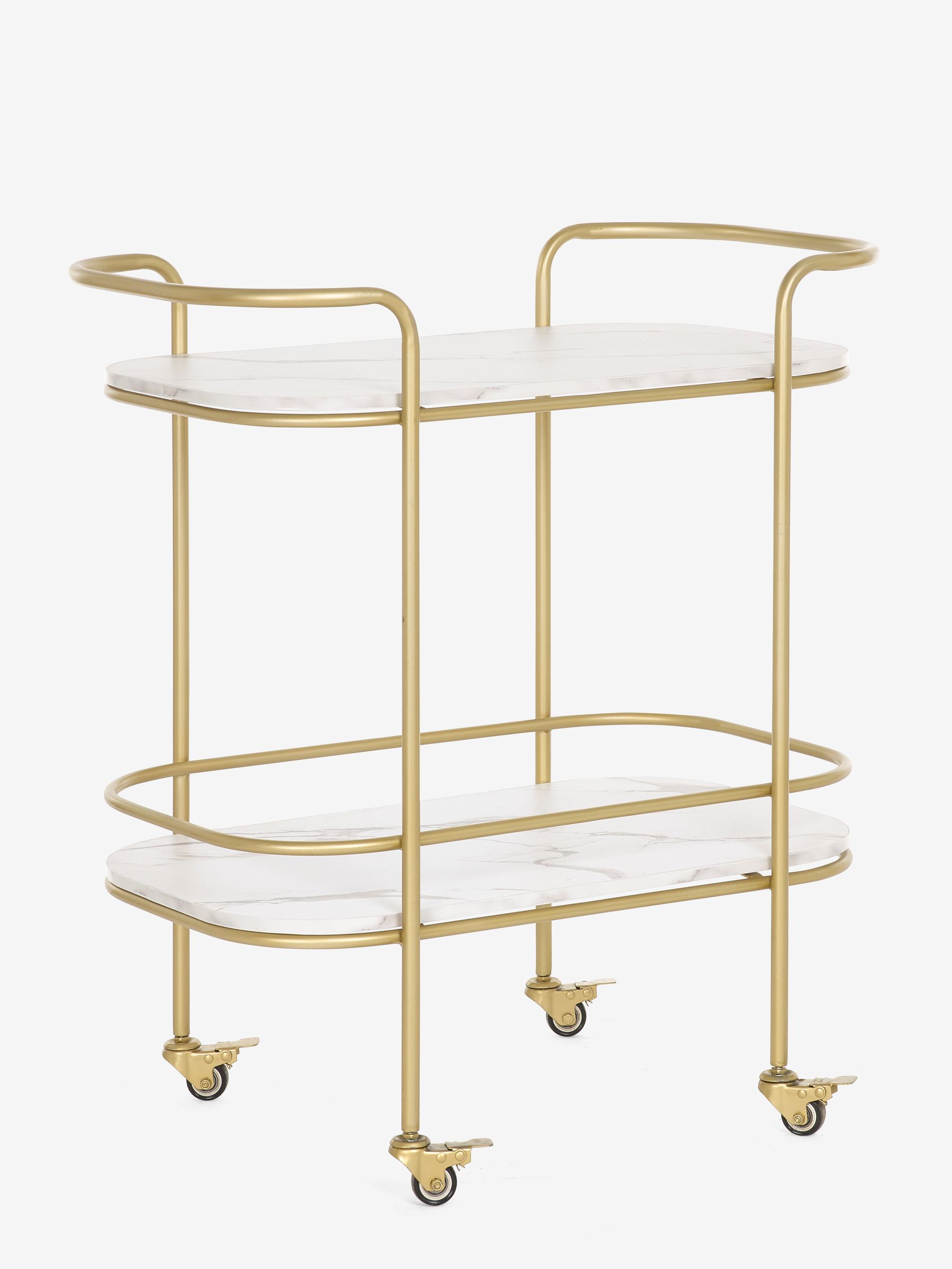 Buy Gold Valencia Bar Trolley from the Next UK online shop